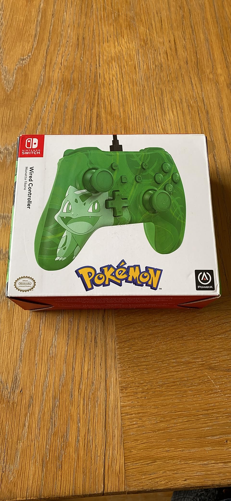 PowerA Wired Controller for Nintendo Switch - Pokémon: Bulbasaur ...