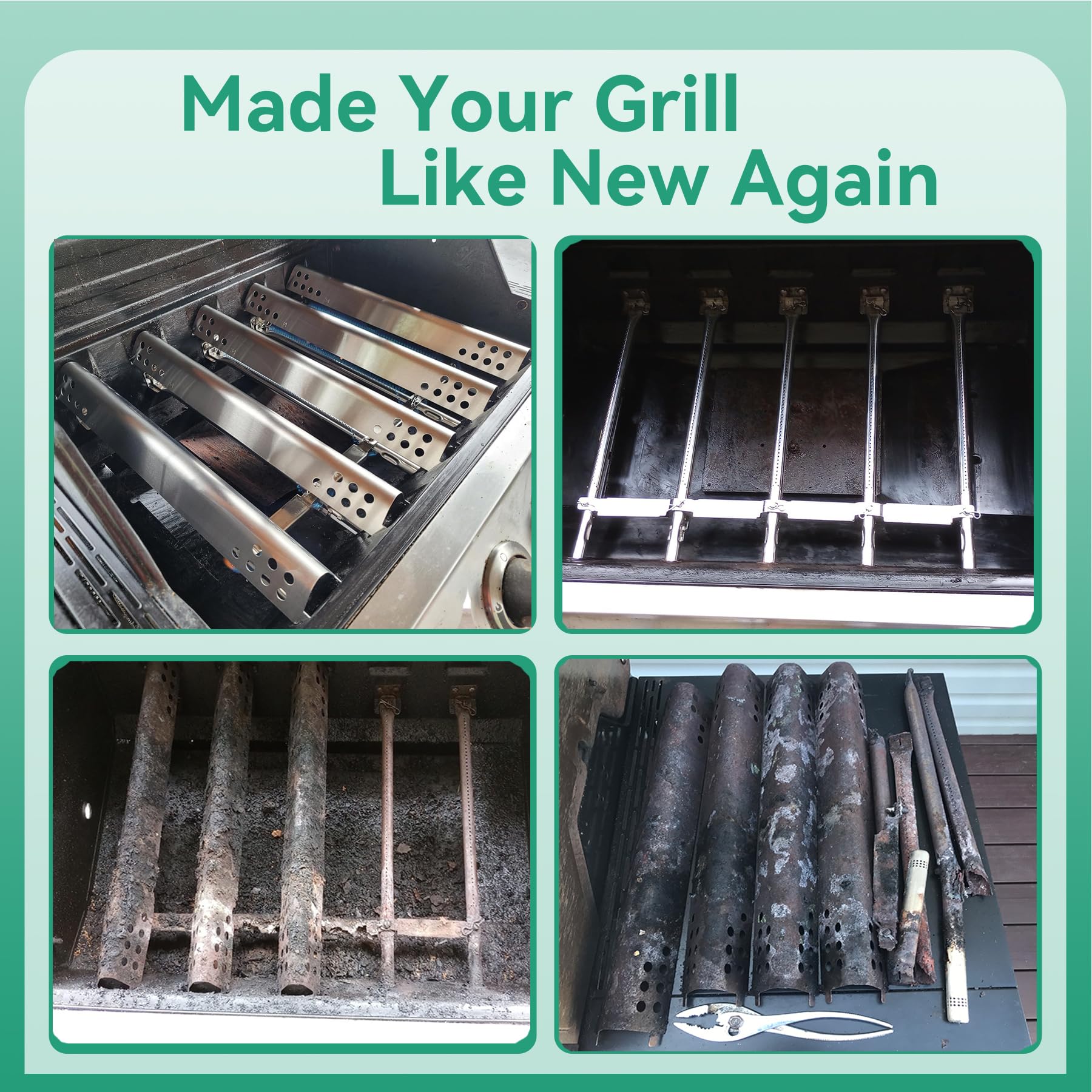 (incomplete)Grill Replacement Parts for Charbroil Performance 4 Burner ...