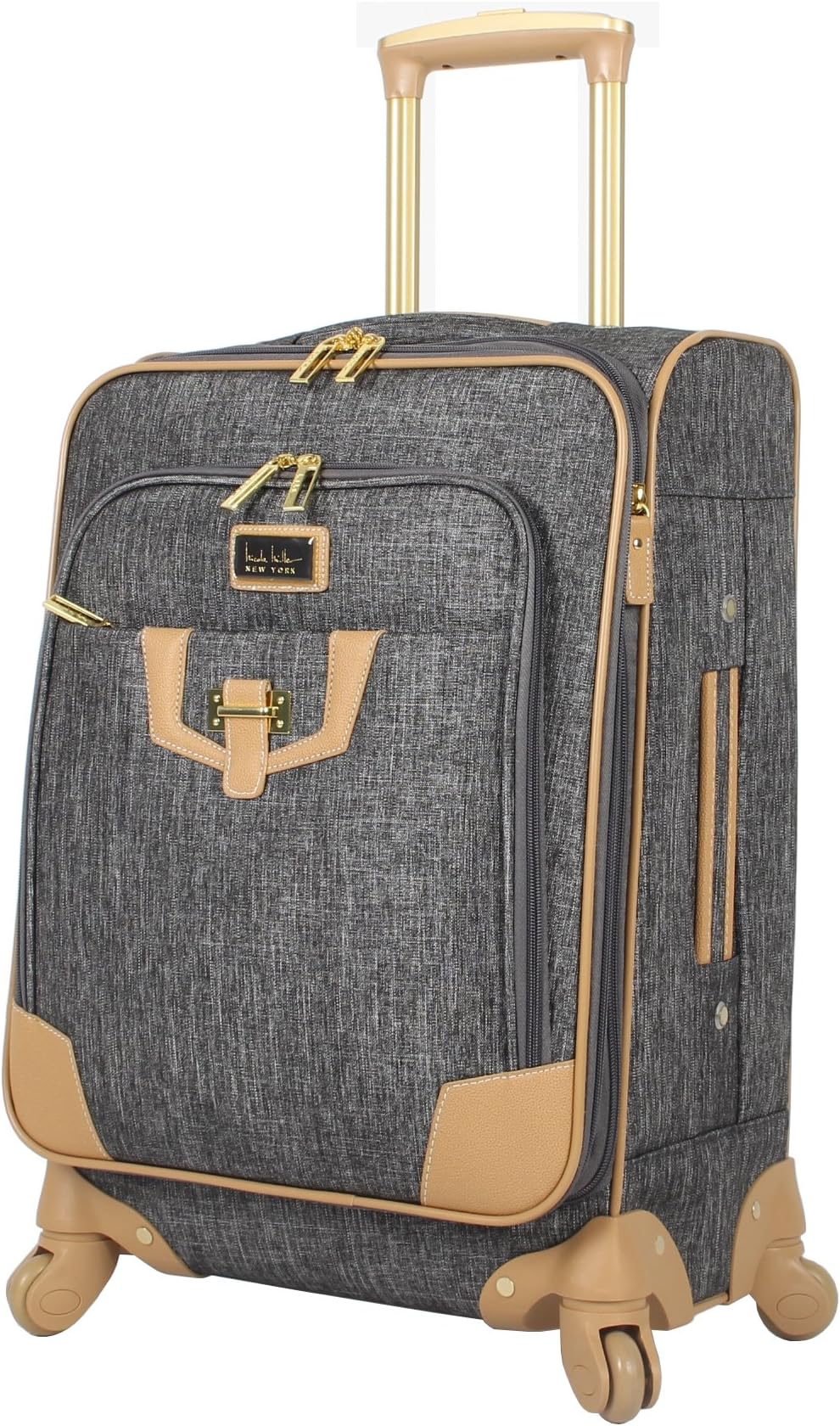 Amazon.com | Nicole Miller Carry on Luggage Collection - Expandable 24 ...