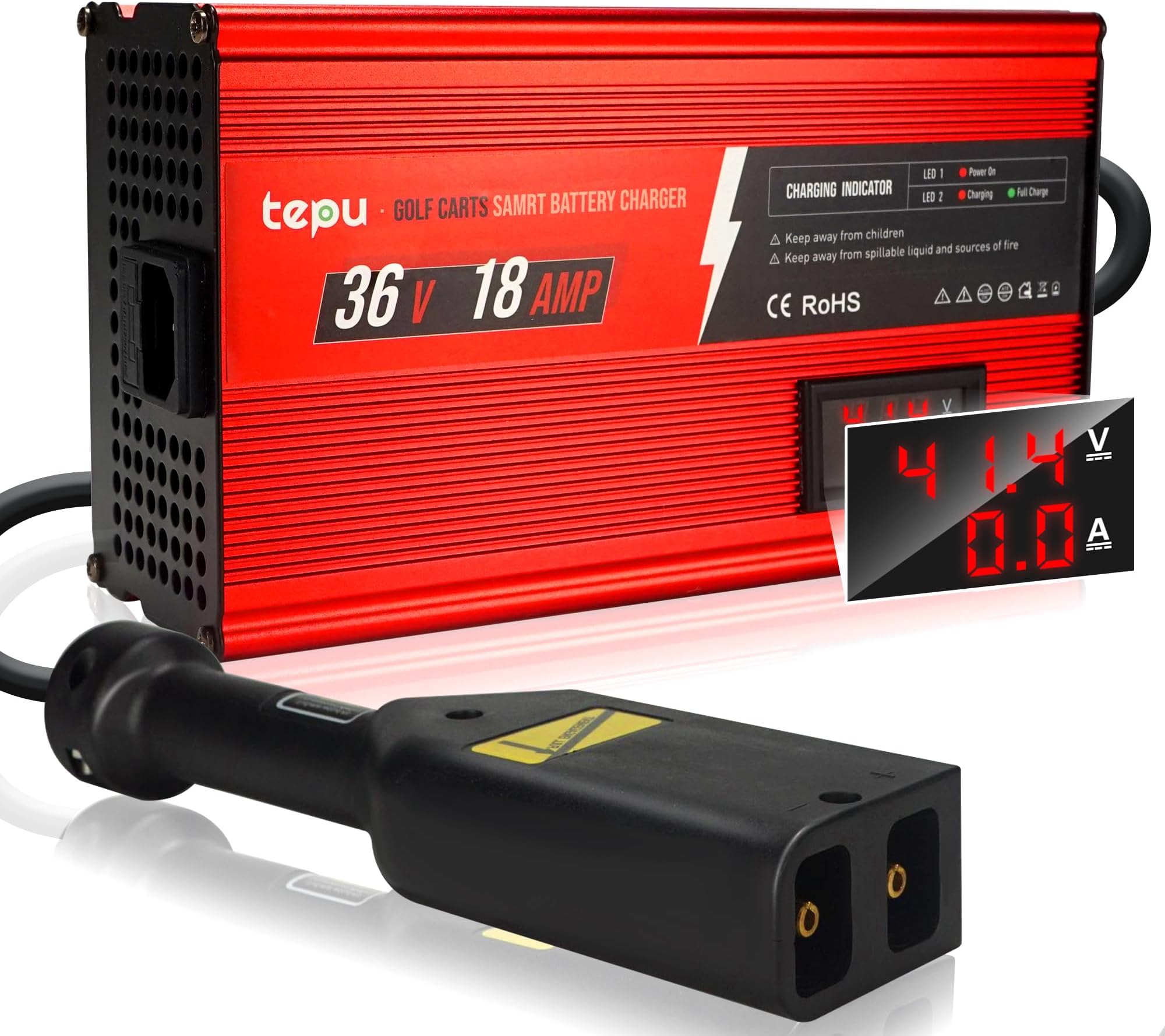 Amazon.com: Mazava HC01 LED Tube Display Battery Equalizer 24V Battery ...