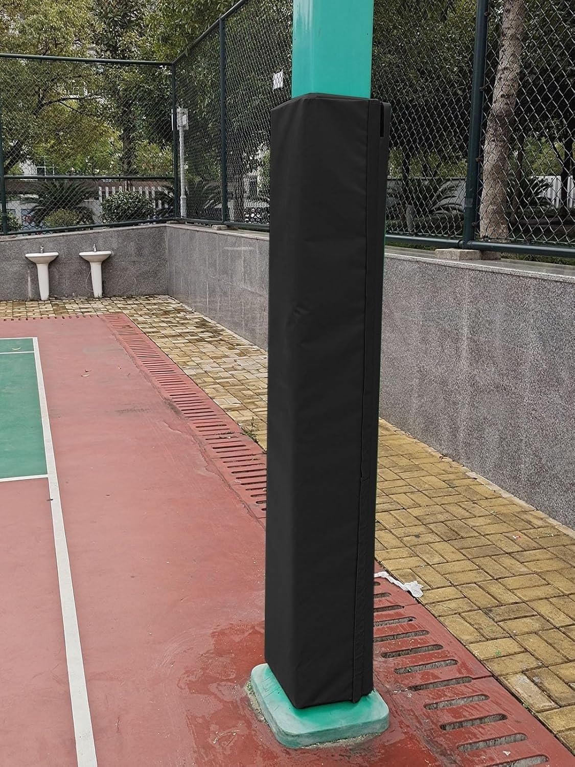 Amazon.com : KGBNYSS Wrap Around Basketball Pole Pad Heavy Duty Square ...