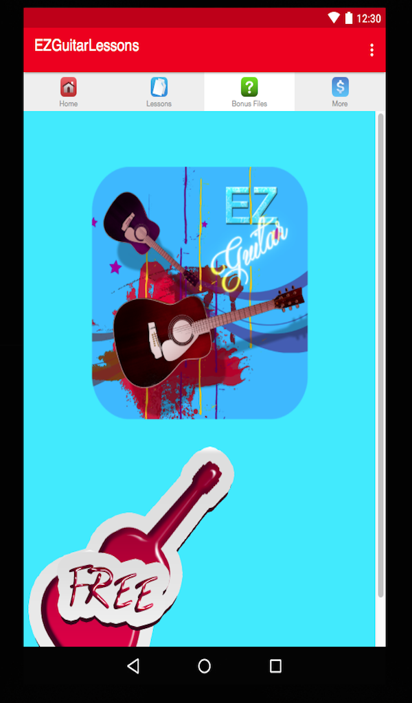 EZ Guitar Lessons - App on Amazon Appstore
