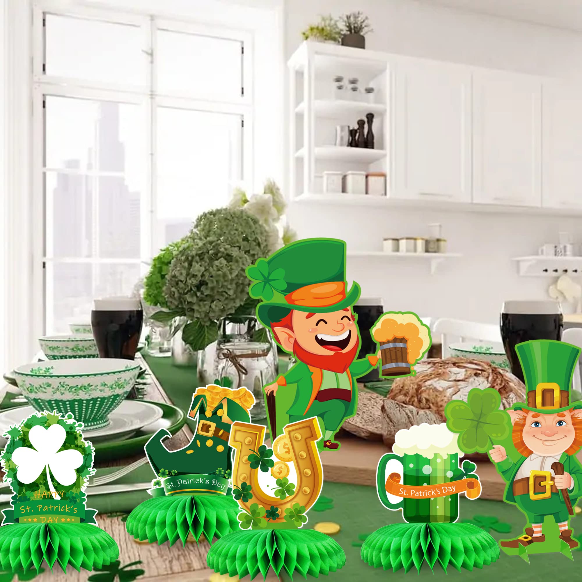 Centros De Mesa Del Día De San Patricio