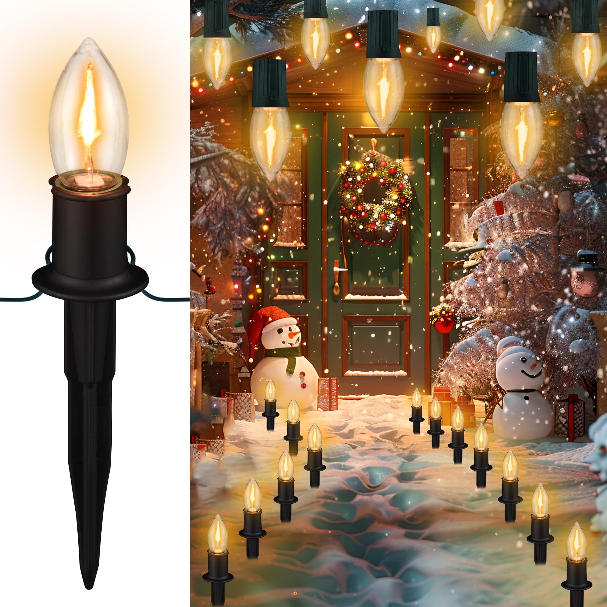 Driveway Led Christmas Lights Guide To Installing Christmas Lights