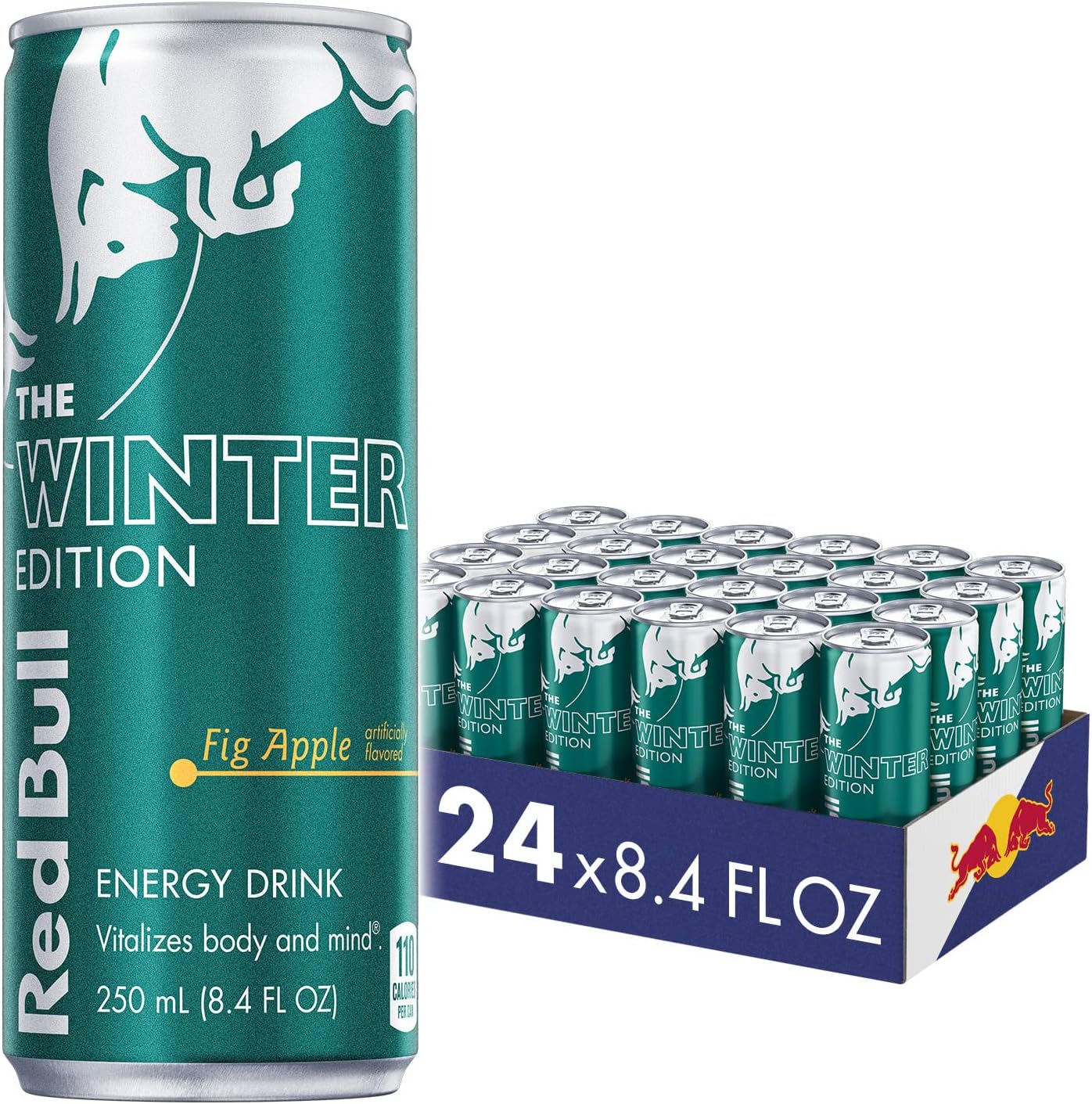 Amazon.com : Red Bull Winter Edition Fig Apple Energy Drink, 8.4 Fl Oz ...