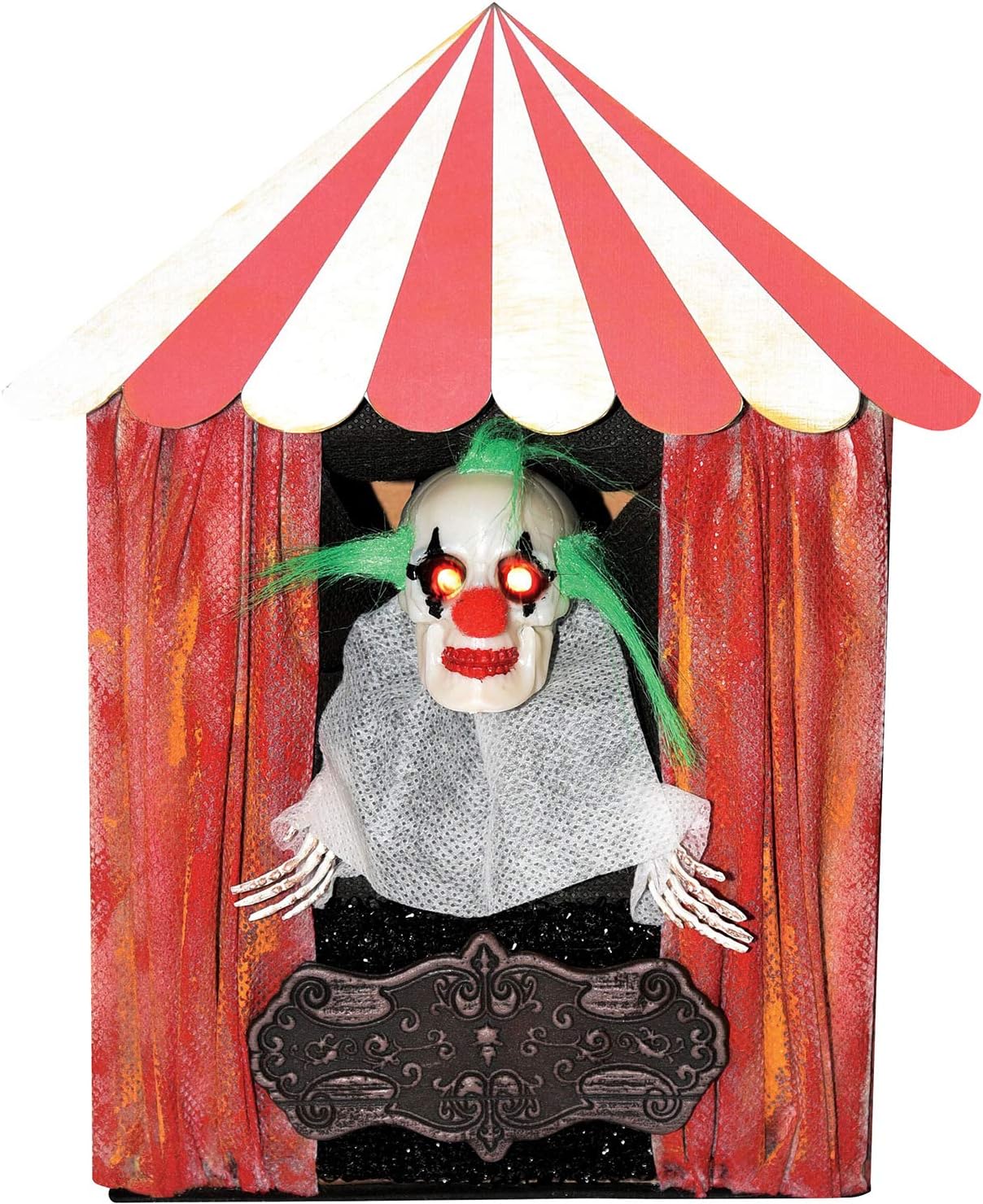 Amazon.com: Sunstar Industries Halloween Animated Creepy Clown Circus ...