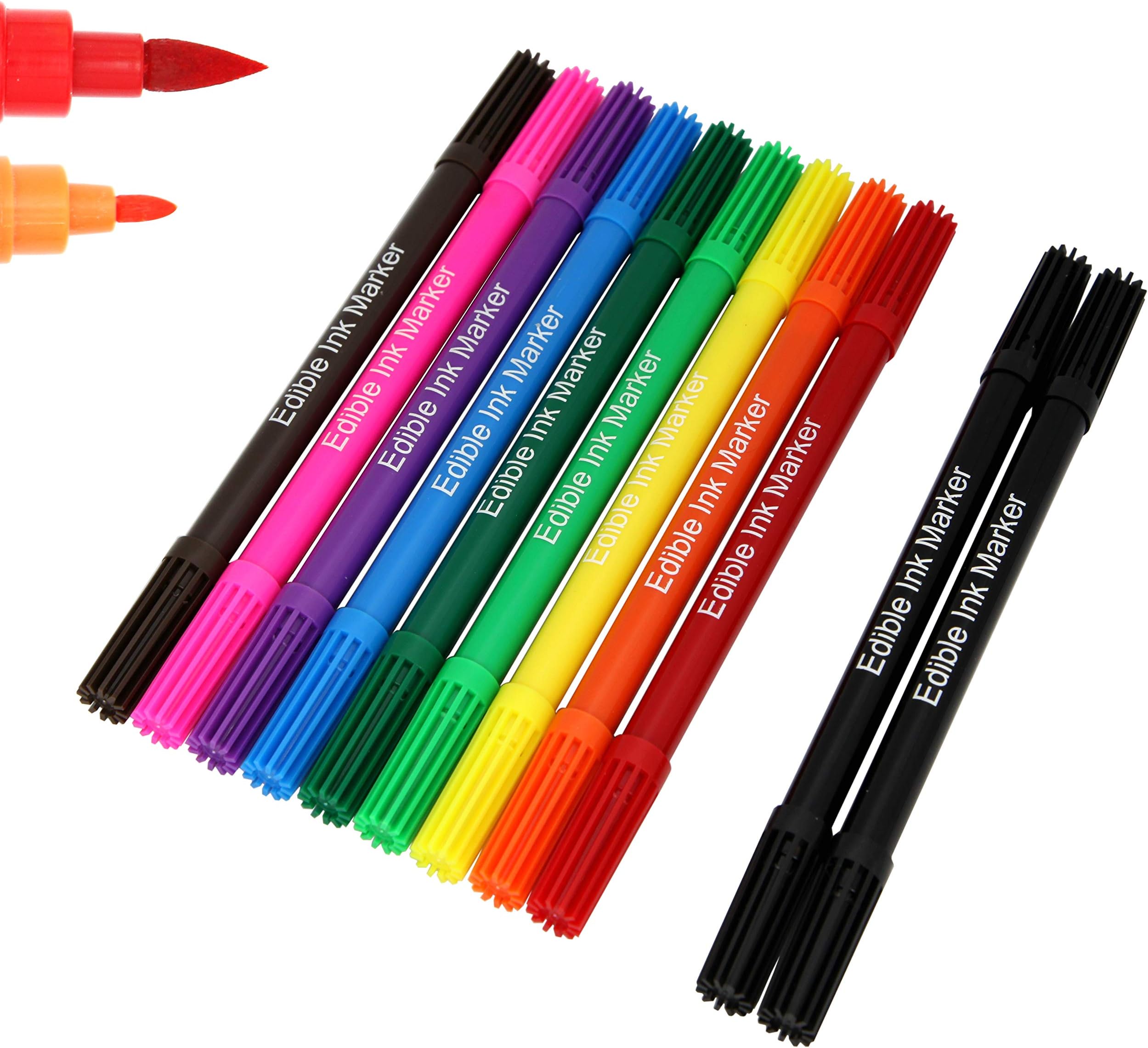 Amazon.com : Food coloring Pens, 11Pcs Double Sided Food Grade and ...
