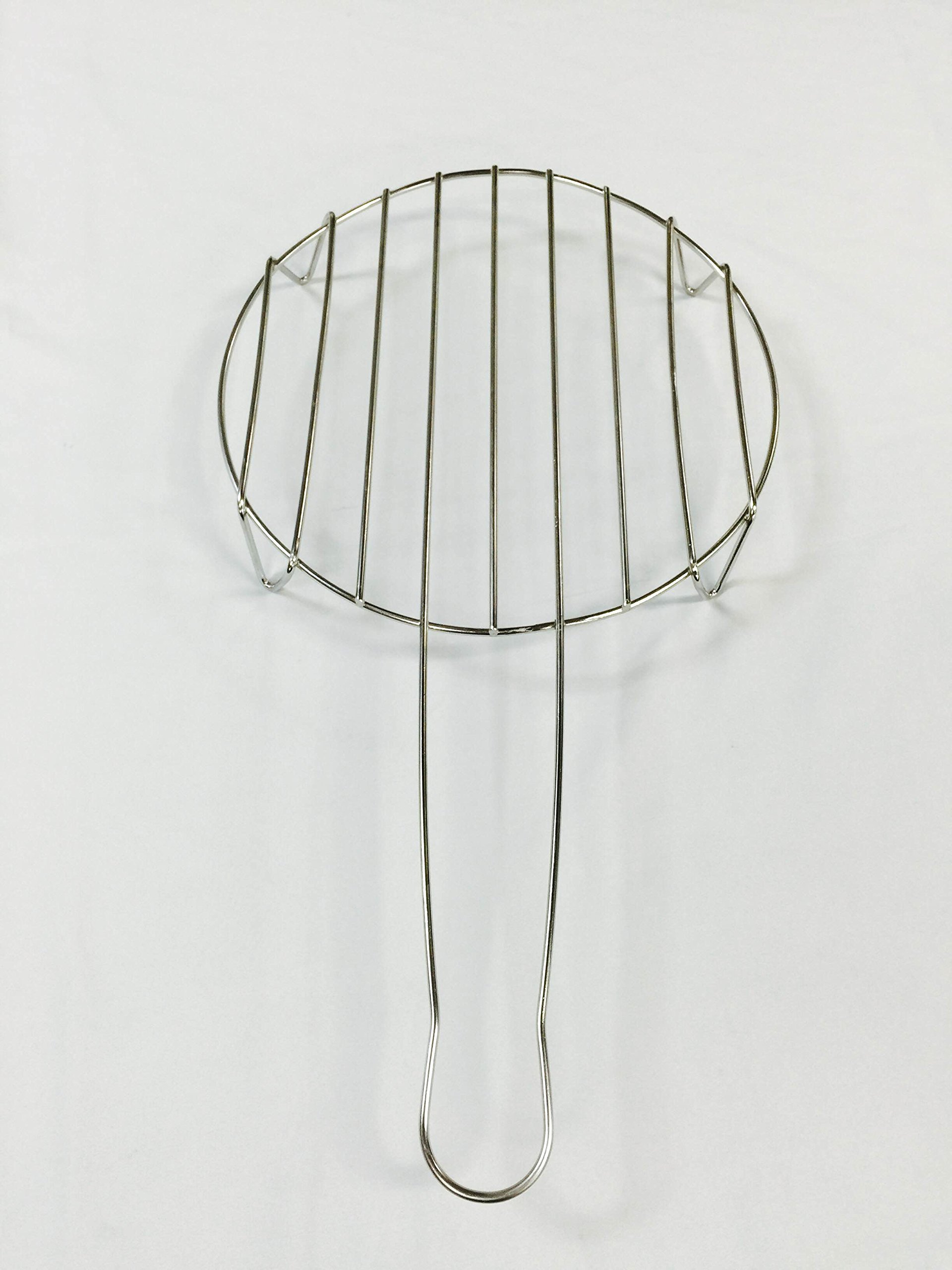 Buy Round Stainless Steel Wire Roaster Roti Jari, Papad Grill, Chapati ...