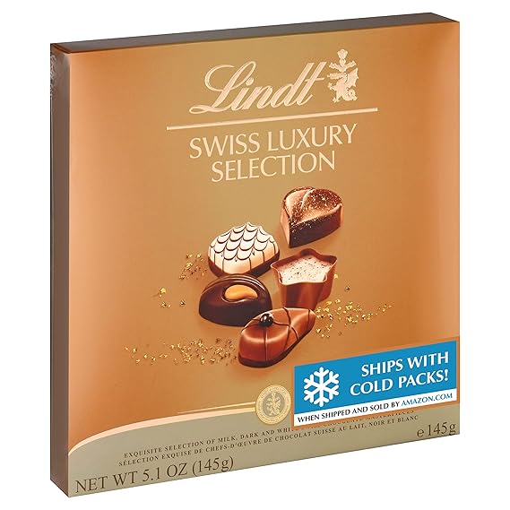 Amazon.com : Lindt Swiss Luxury Selection Assorted Chocolates ...