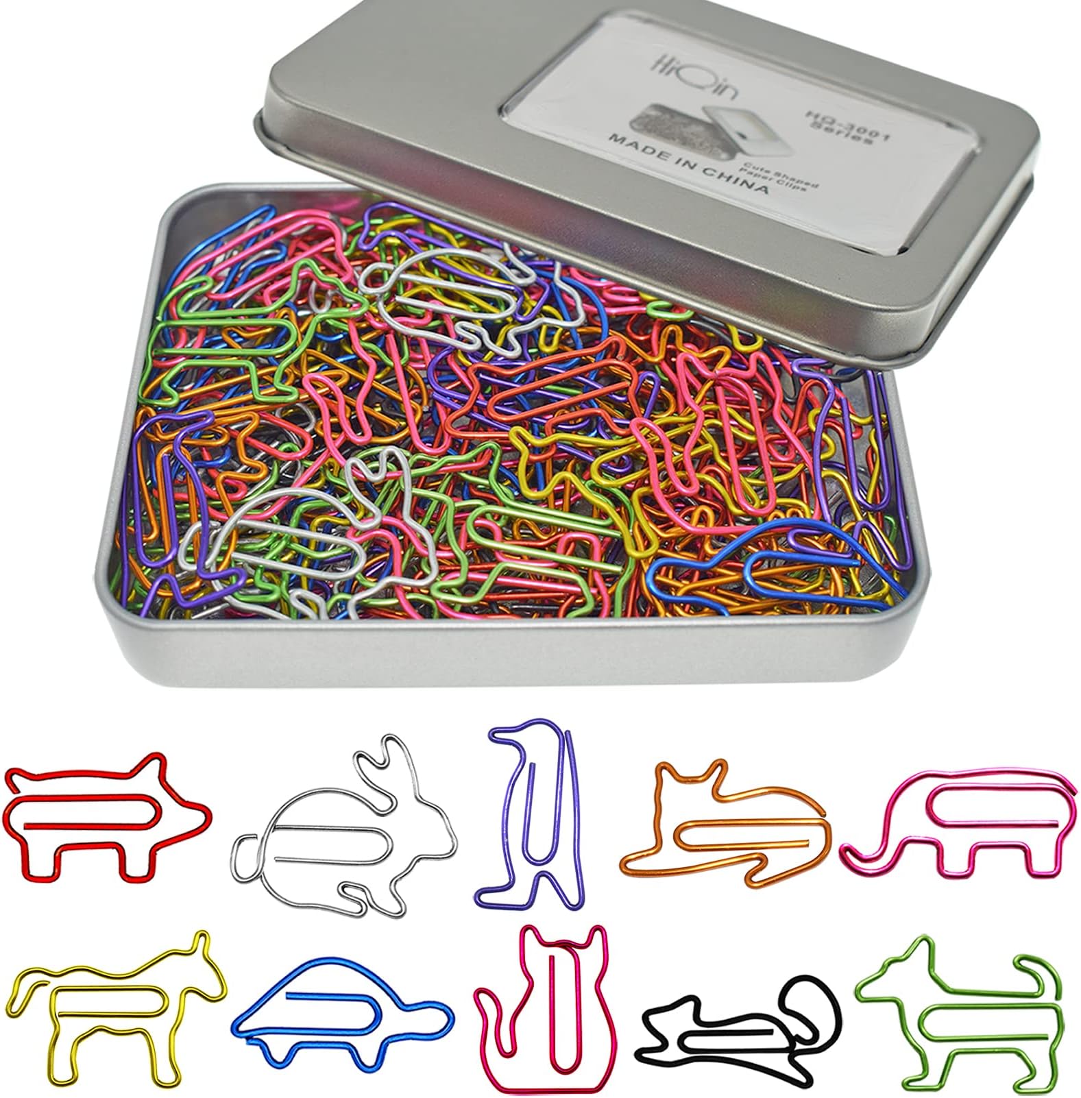 Amazon.com : Unicorn Paper Clips, Cute Small Animal Shape Paperclips ...