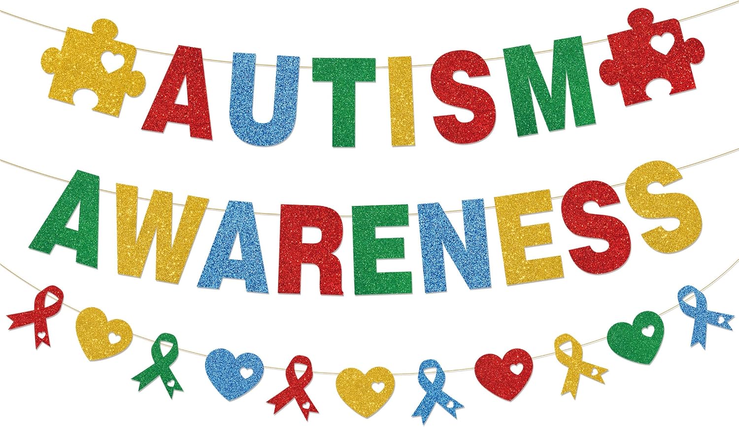 Amazon.com: Autism Awareness Banner, 10 Feet Autism Awareness ...