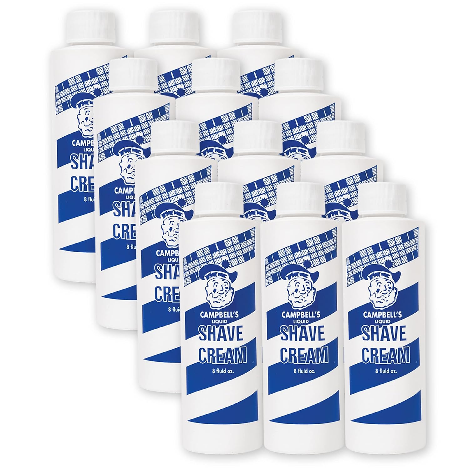 Amazon.com: Campbell’s Liquid Shave Cream Lather, Barber Shaving Cream ...