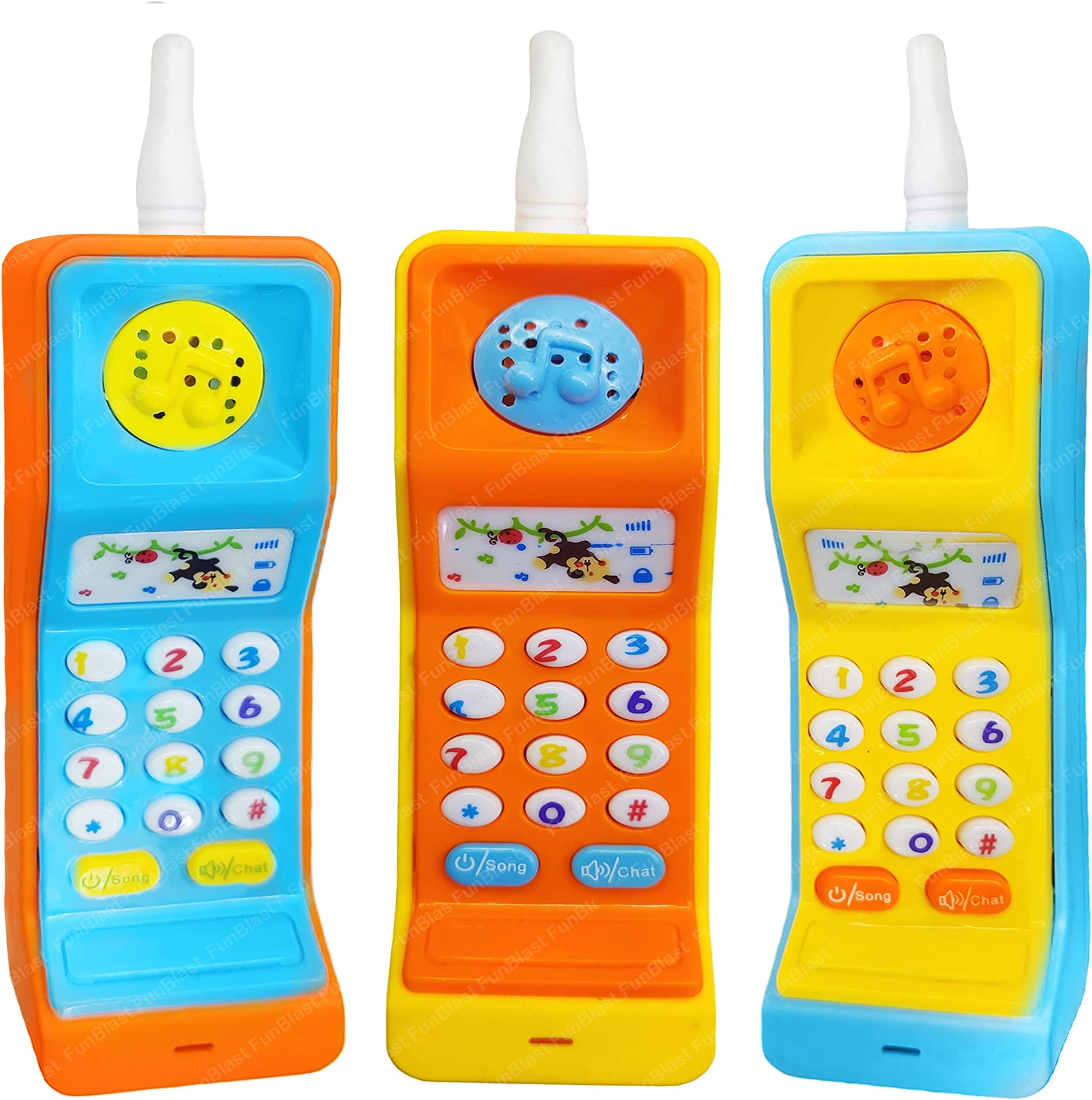 Buy FunBlast Mobile Phone Toy for Girls/Boys, Toy for Kids, Cute ...