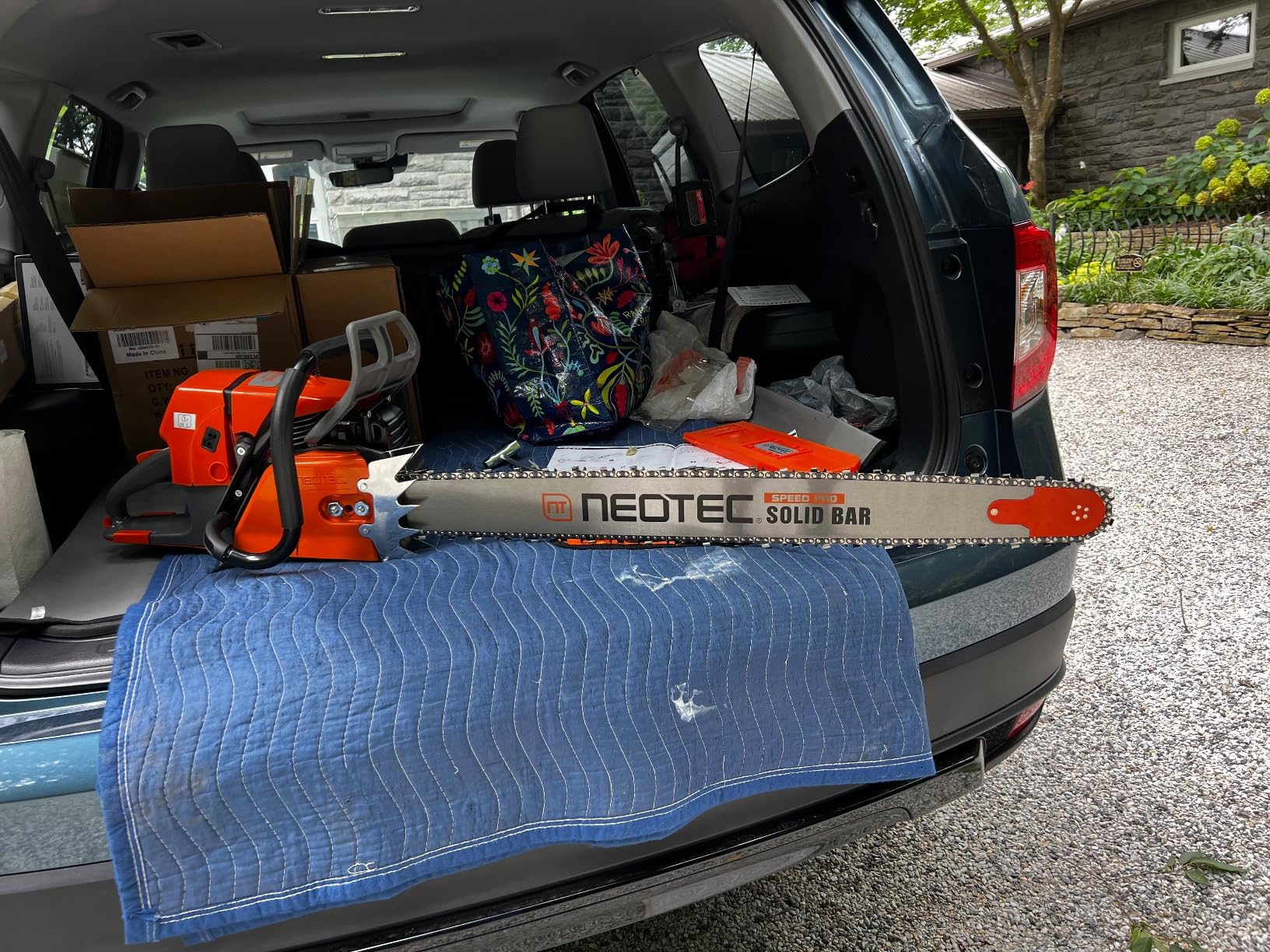 $36/mo - Finance NEO-TEC Chainsaw NS892 with 24 Inch Bar and Chain 92cc ...