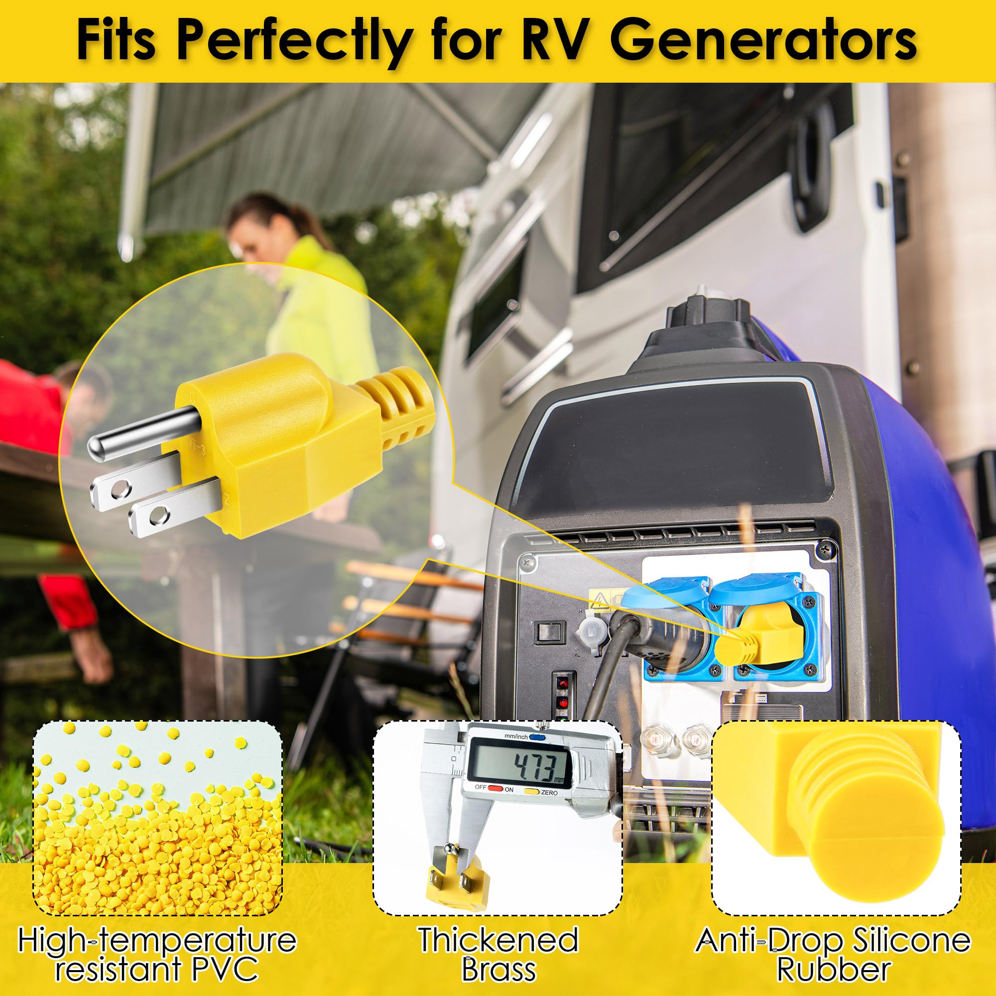 Snapklik.com : Dreyoo 1 Pack Neutral Ground Bonding Plug For Portable ...