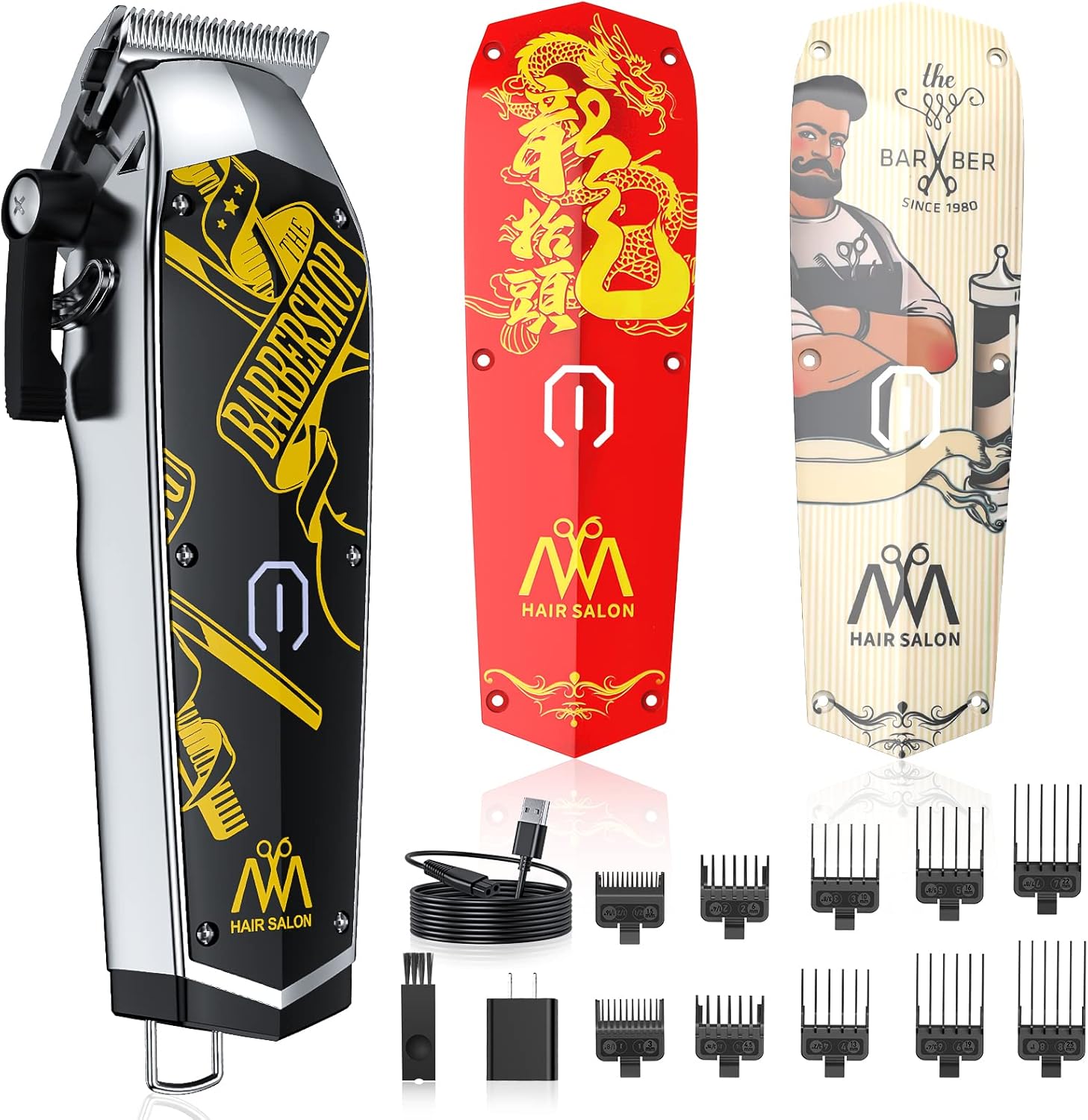 Amazon.com: Hair Clippers for Men, Professional Barber Clippers Hair ...