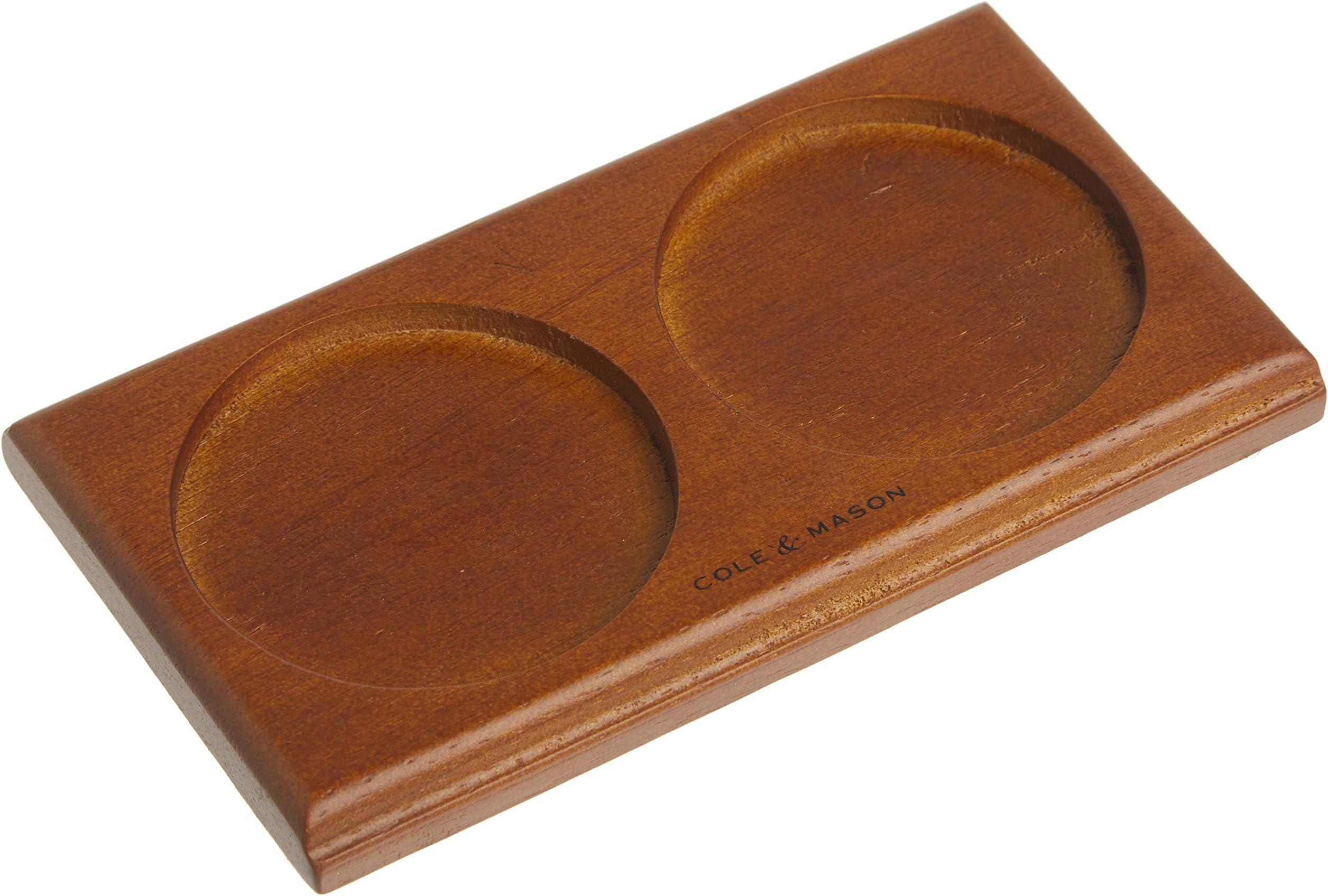 Amazon.com: Cole & Mason Salt & Pepper Mill Tray, Brown Wood: Home ...