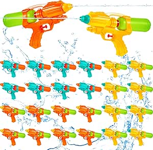 Amazon.com: Wettarn 24 Pack Water Gun 10 Inch Large Water Fight Toys ...