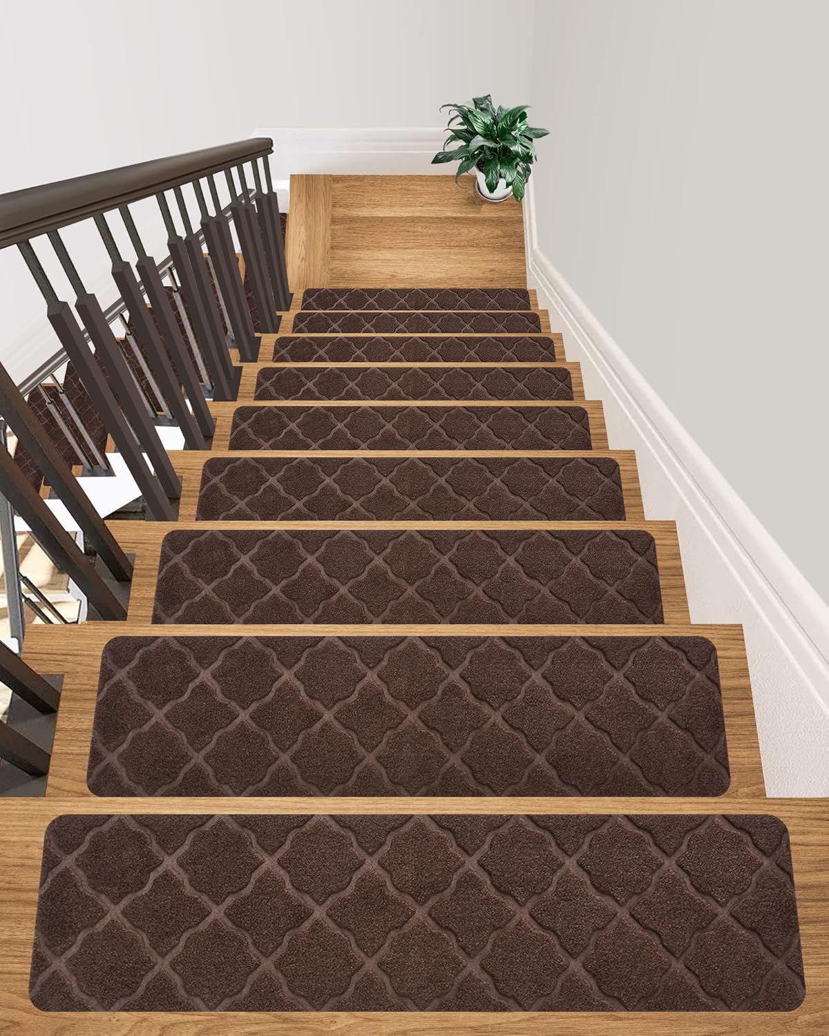 Amazon.com: GROWLING Stair Treads Non-Slip Indoor 8"X30", 15Pcs Stair ...