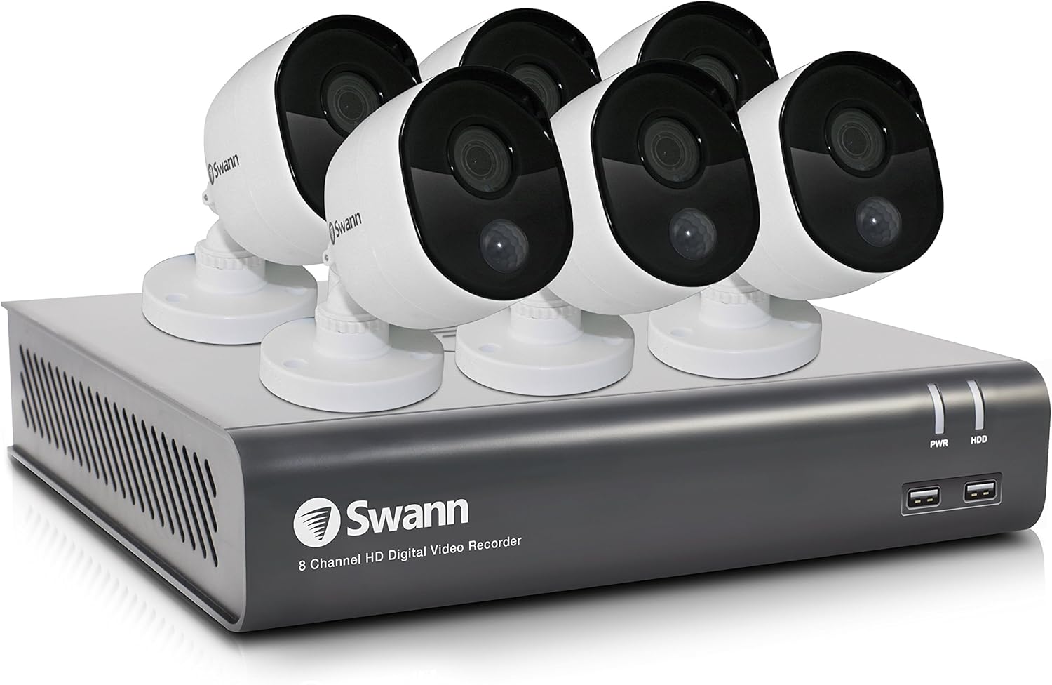 Amazon.com : Swann 4575 Series 1080P Heat Motion Sensing Surveillance ...