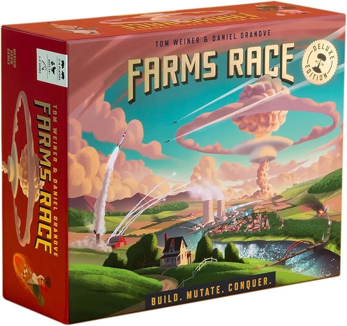Amazon.com: Farms Race Deluxe Edition – Premium Strategy Board Game for ...