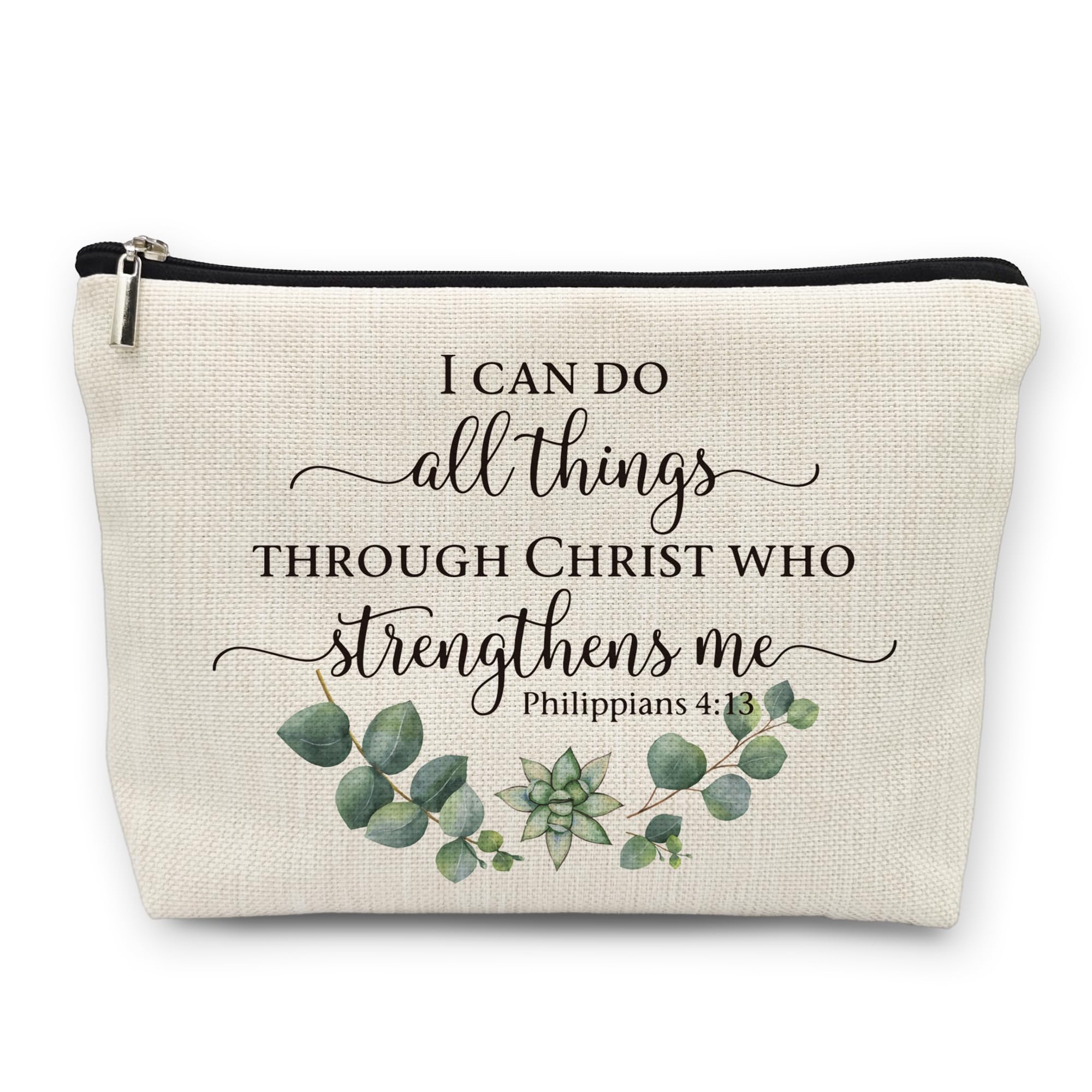 Amazon.com: huester Christian Gifts for Women, Christian Makeup Bag ...