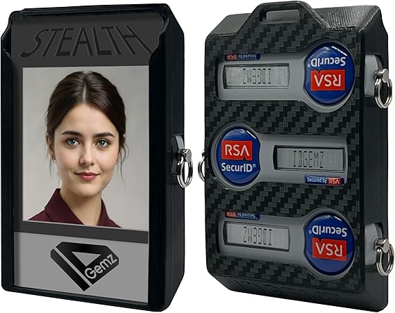 Amazon.com : IDGemz Badge Holder for RSA SecurID Tokens - Holds up to 3 ...
