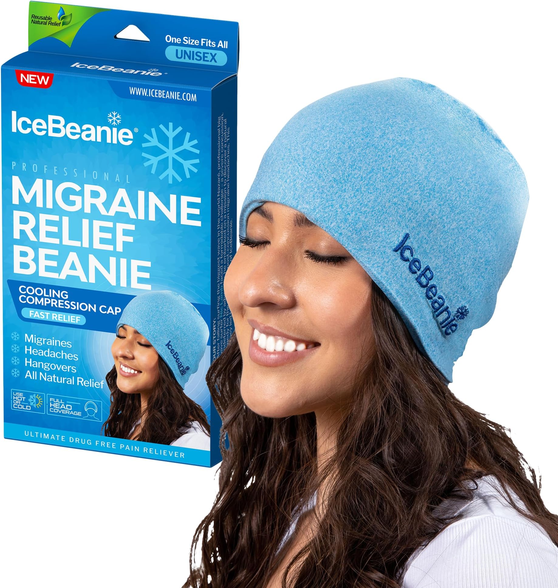 Amazon.com: Be Koool Cooling Relief For Migraine Soft Gel Sheets 4 Each ...