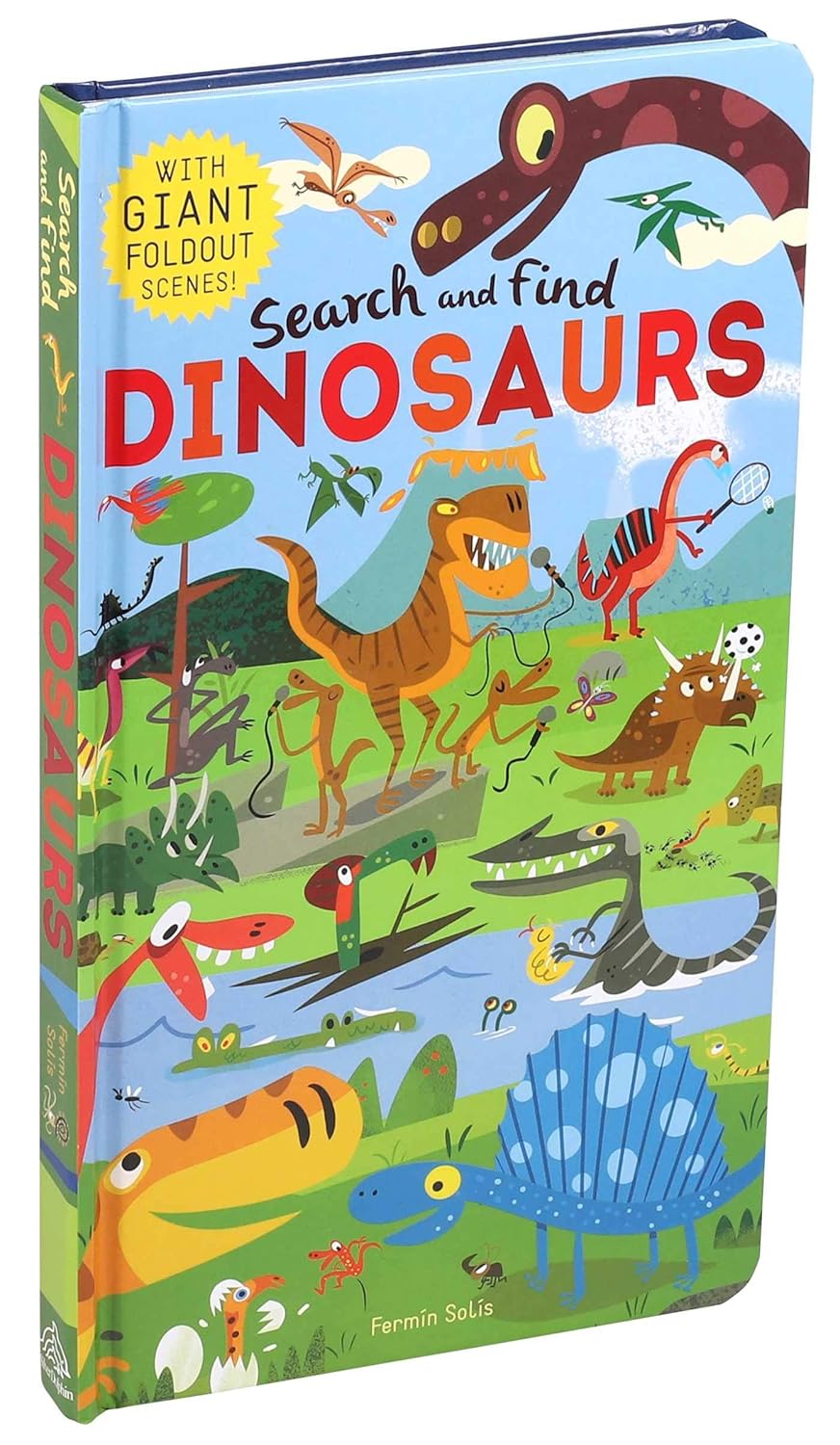 Search and Find: Dinosaurs: Walden, Libby, Solís, Fermín: 9781684122639 ...