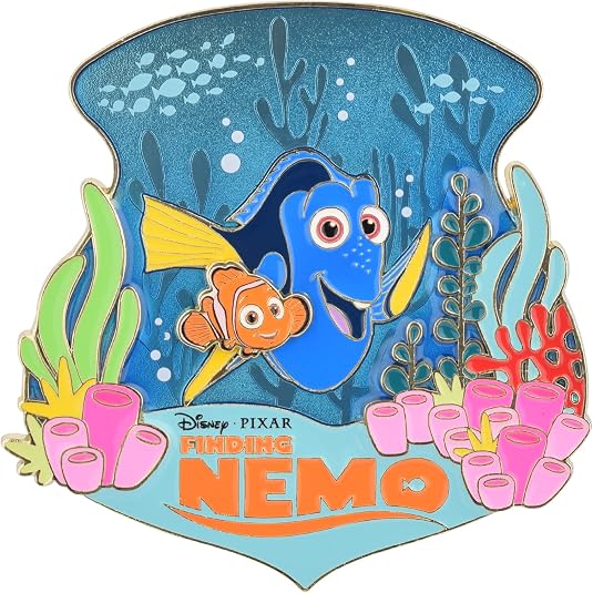 Amazon.com: Disney Pixar Finding Nemo 20th Anniversary Pin, Pack of 1 ...