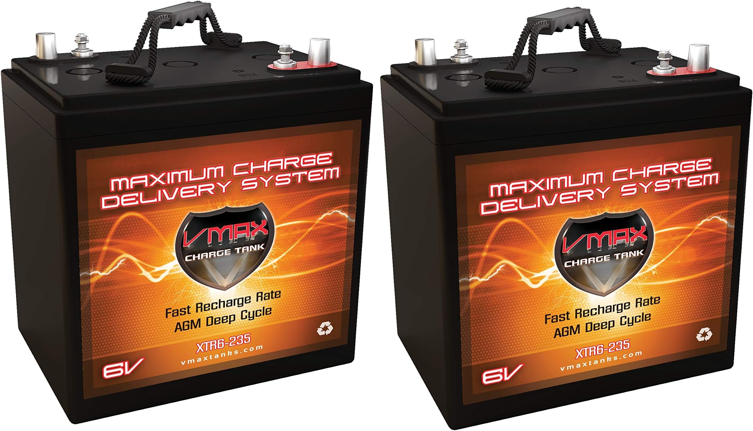 Amazon.com: US Battery Golf Cart 6V Battery: GC2 Group Size, 232 Amp ...