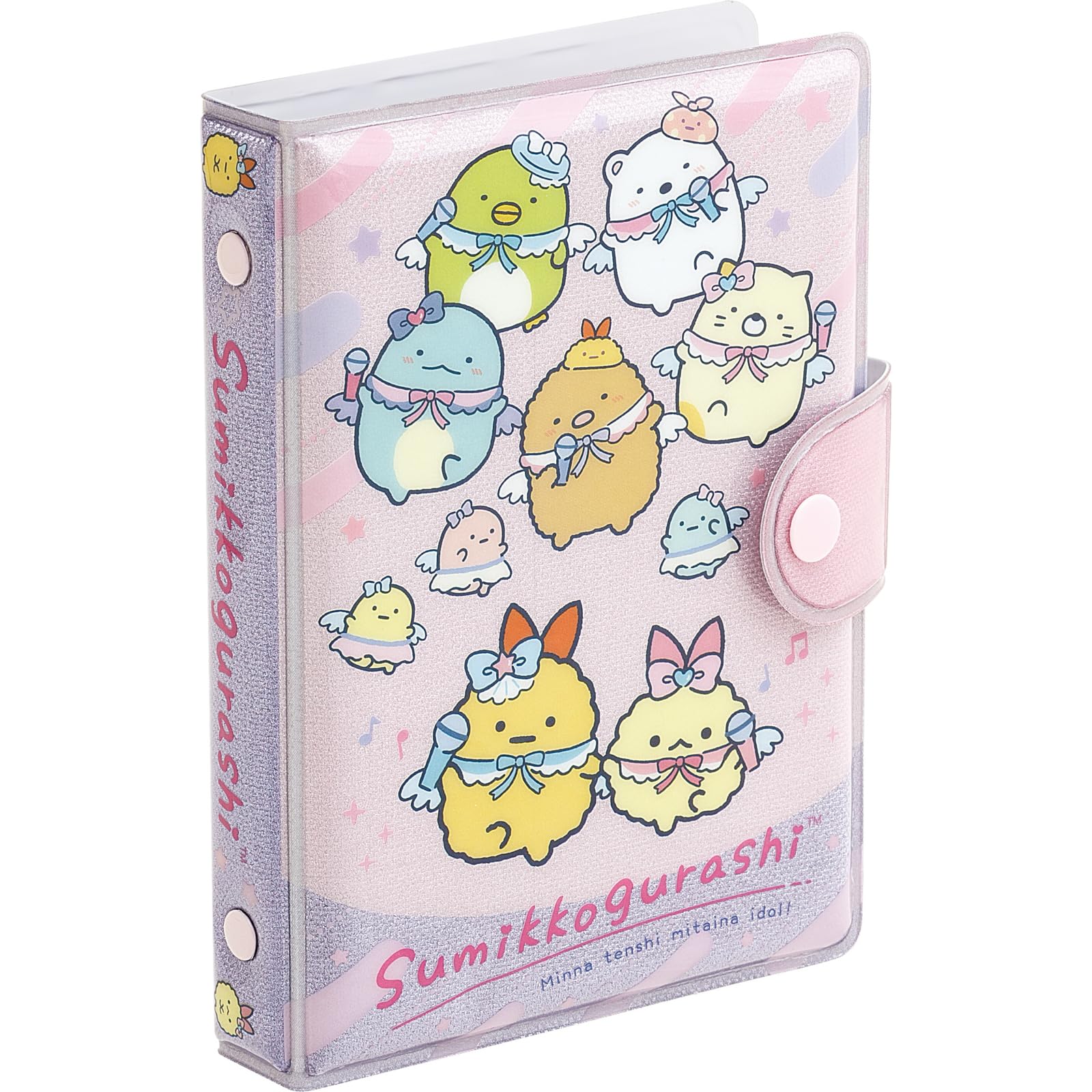 Amazon.com: SE62701 Sumikko Gurashi Fumifuni Seal Binder : Office Products