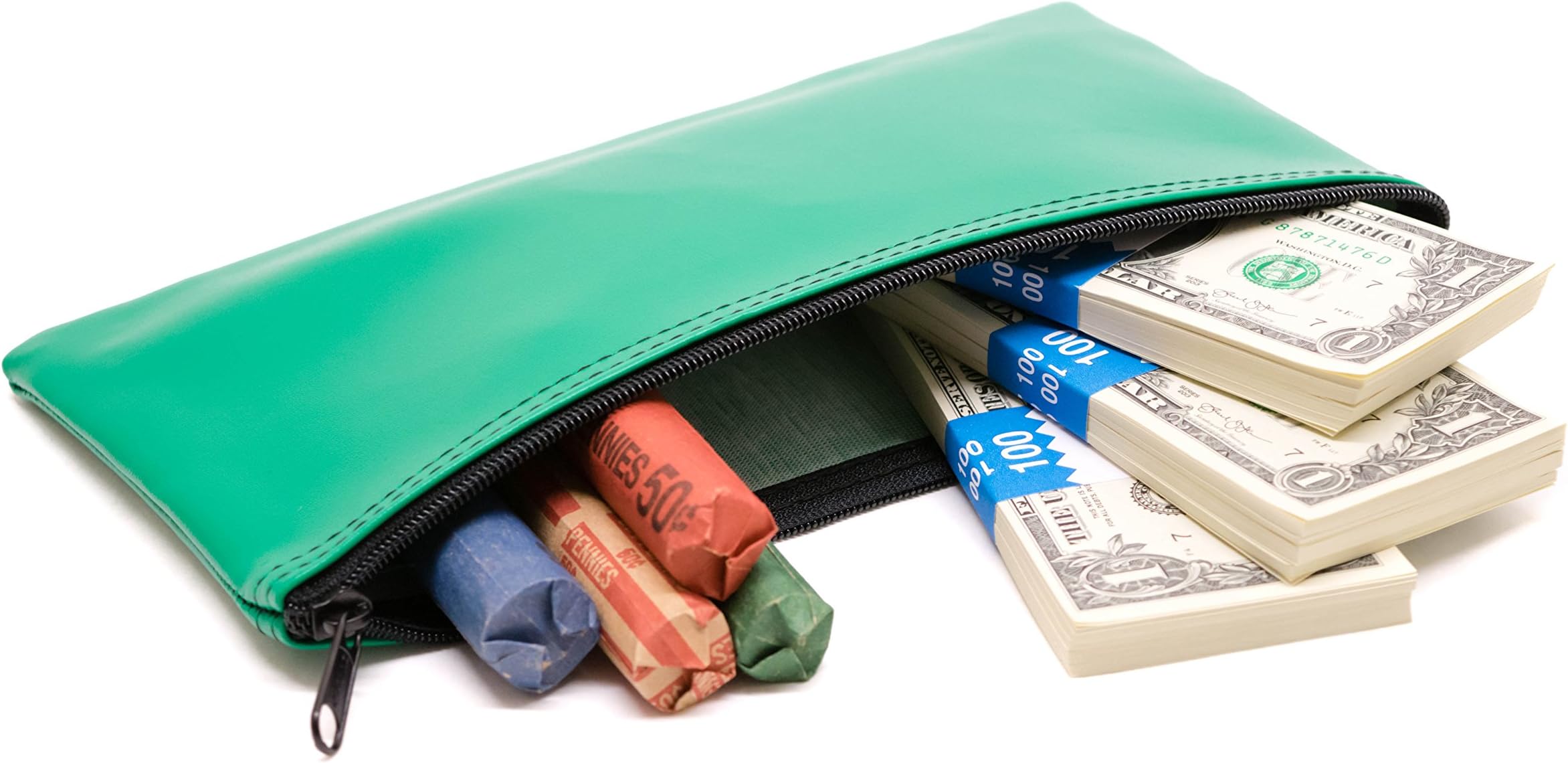 Amazon.com : Carousel Checks Inc. Zipper Bank Deposit Bag, 5.5 by 10.5 ...