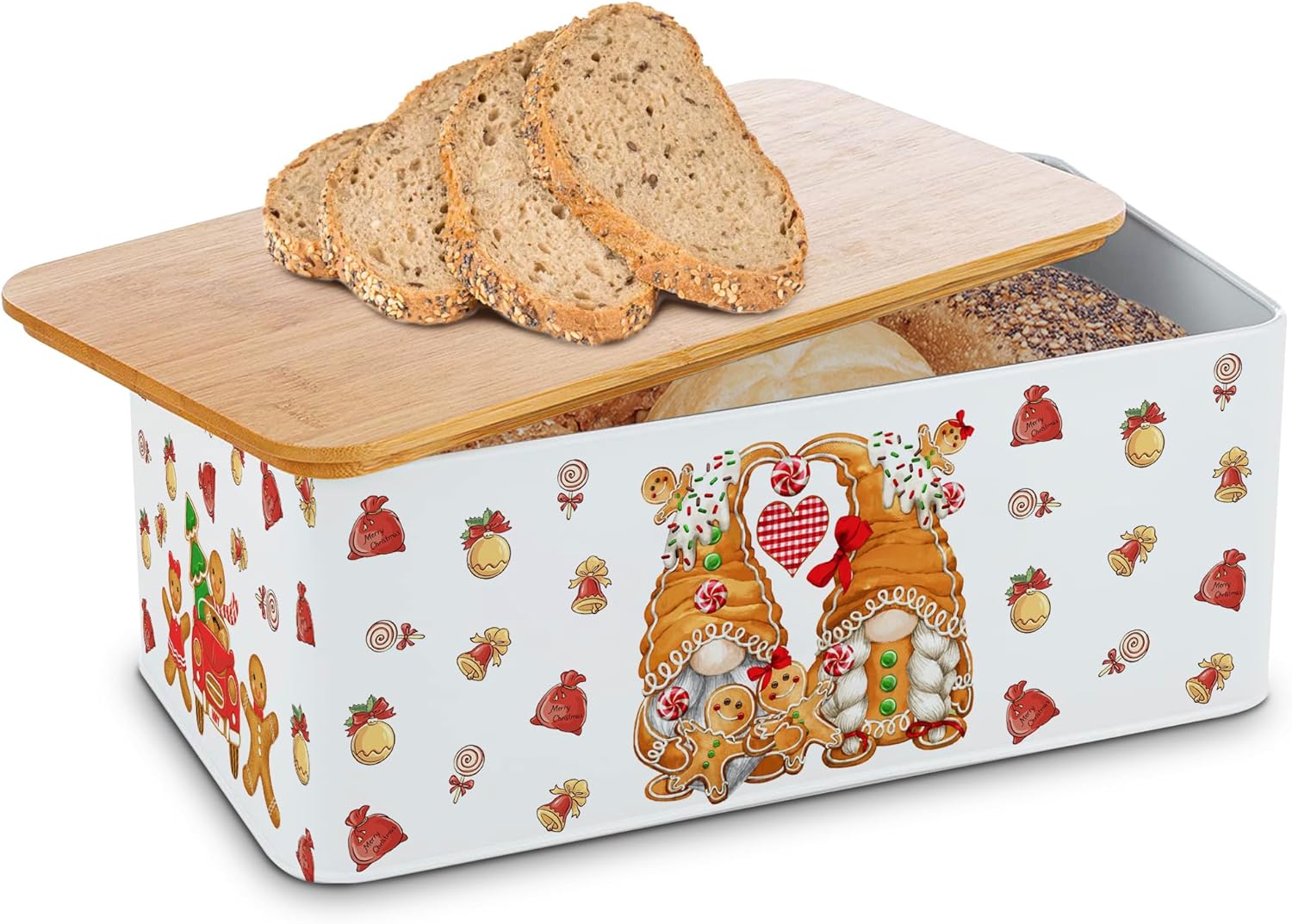 Amazon.com: pinata Christmas Decorations Bread Box, Christmas Tree ...
