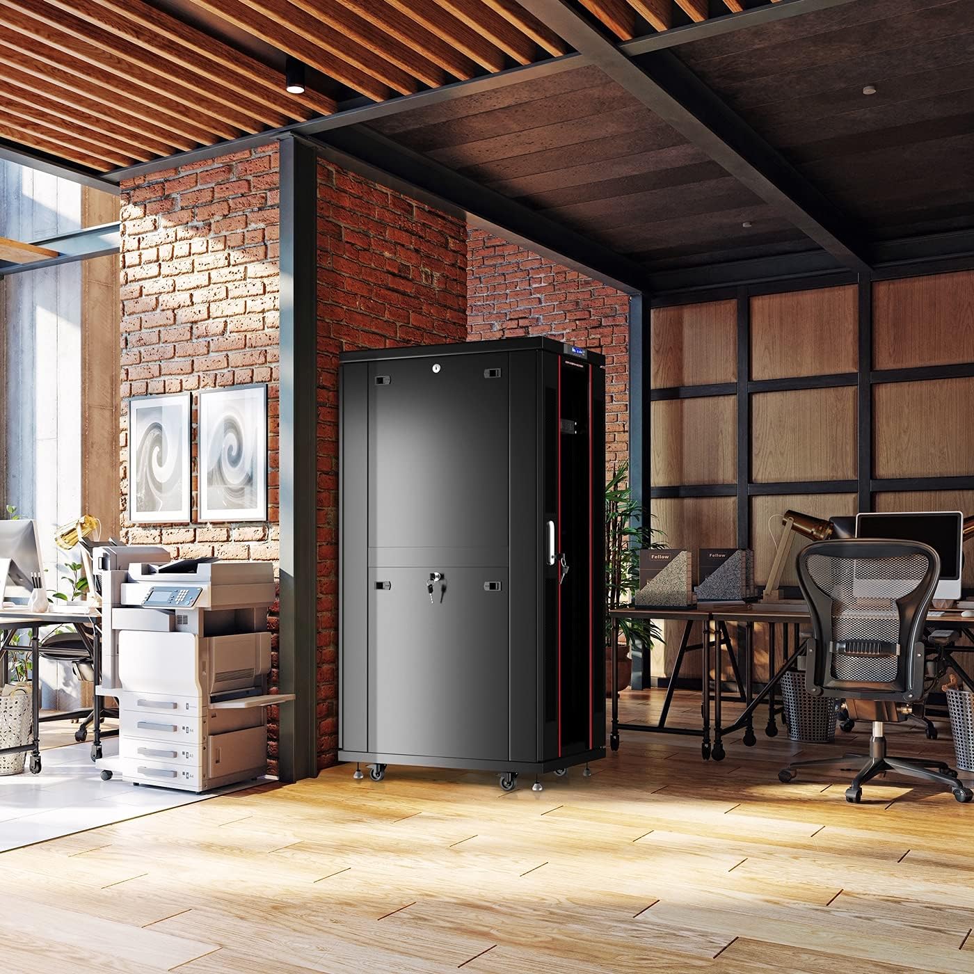 42U Locking Server Rack with Cooling Fan, Philippines | Ubuy