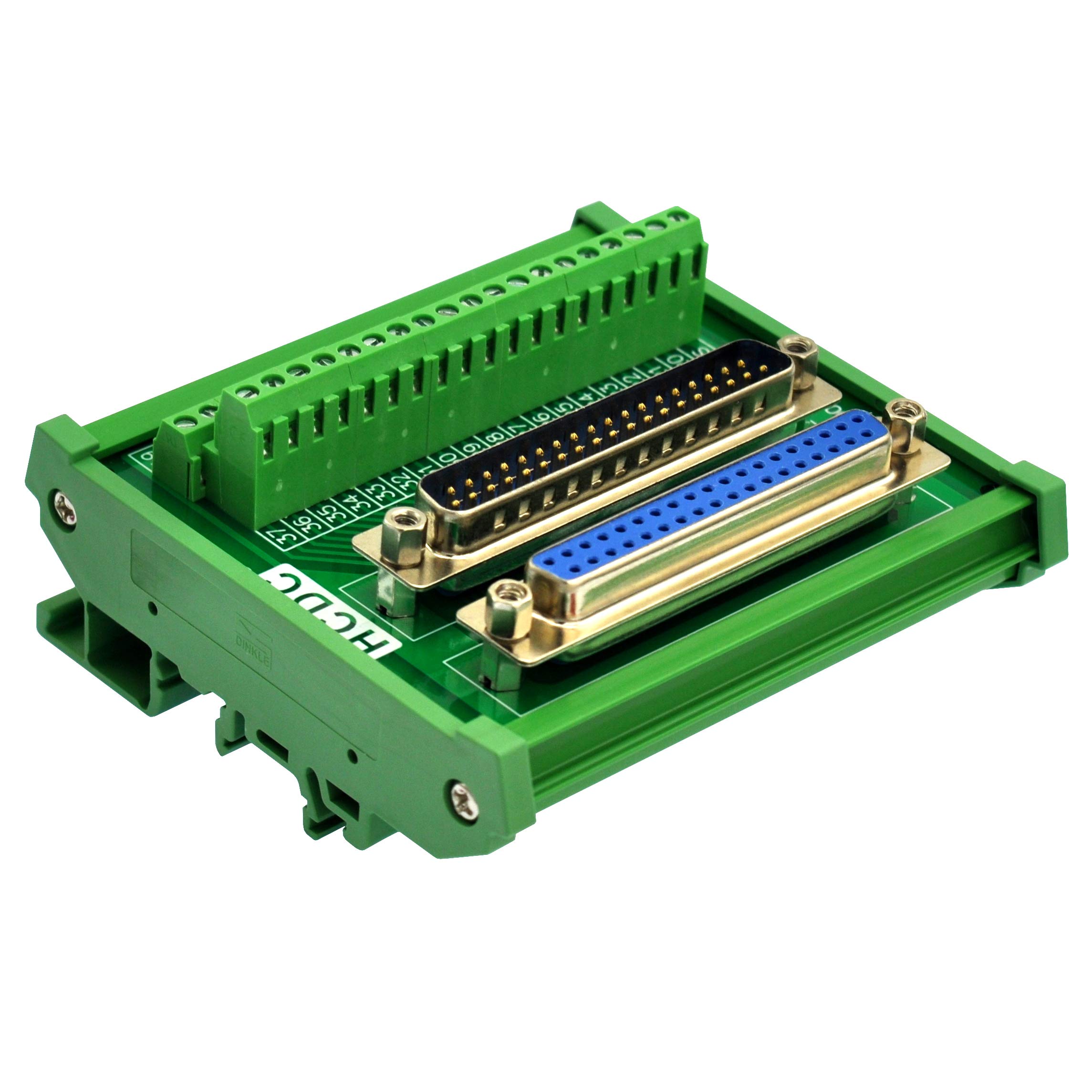 Snapklik.com : DIN Rail Mount D-SUB Male-Female Interface Module ...