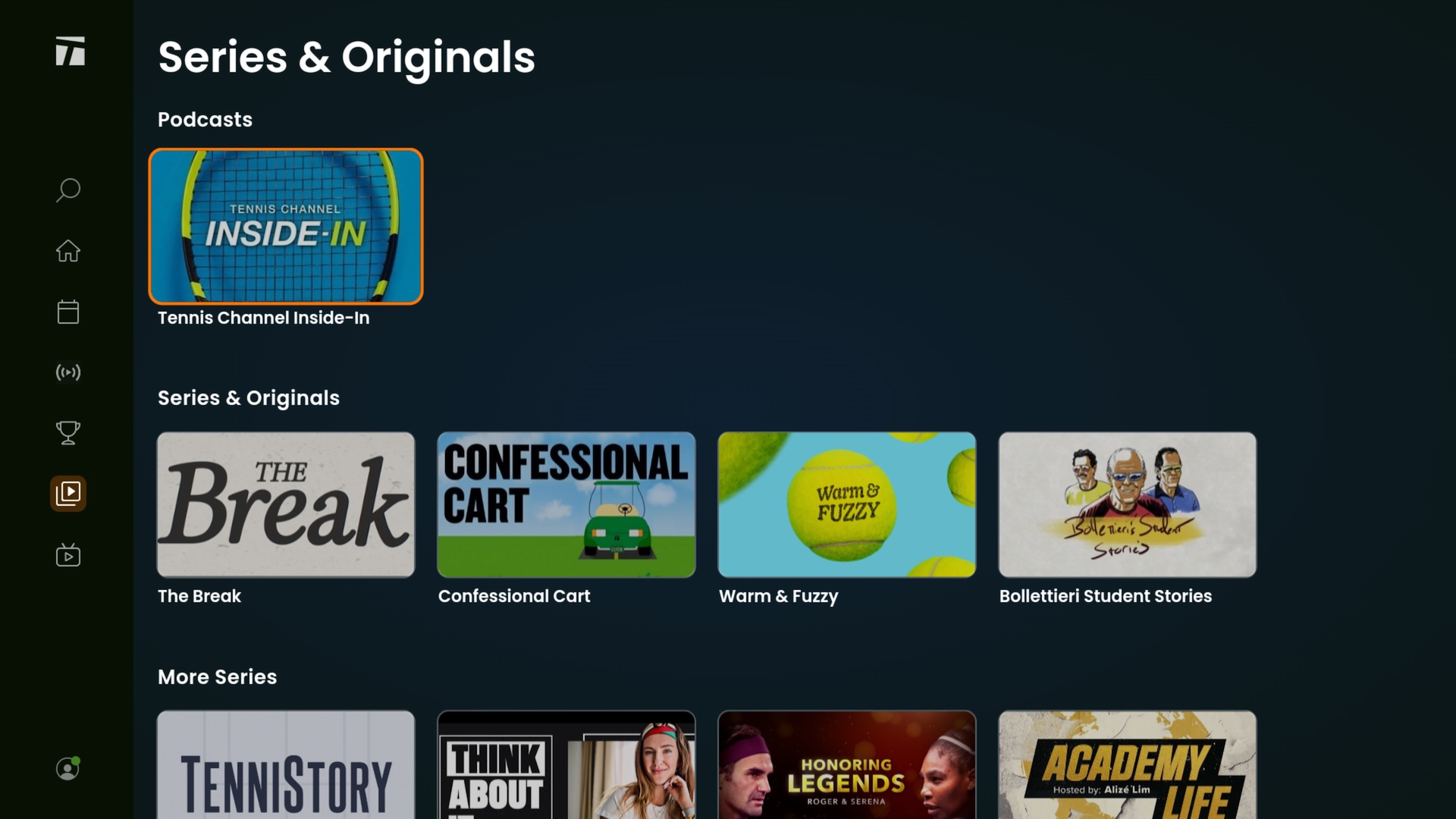 Tennis Channel+ - App on Amazon Appstore