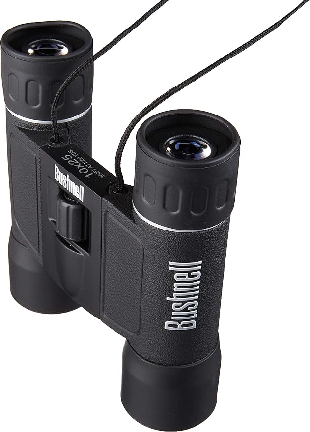 Amazon.com: Bushnell Powerview Compact Folding Roof Prism Binocular ...