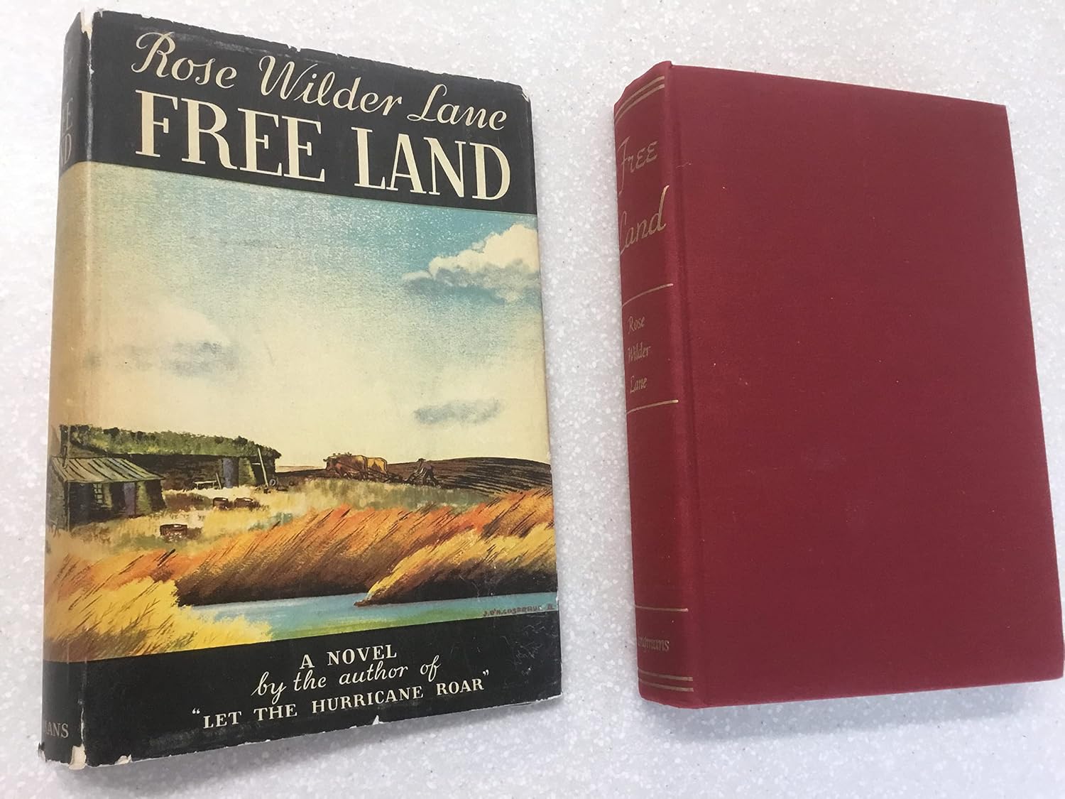 Free Land: Lane, Rose Wilder: Amazon.com: Books