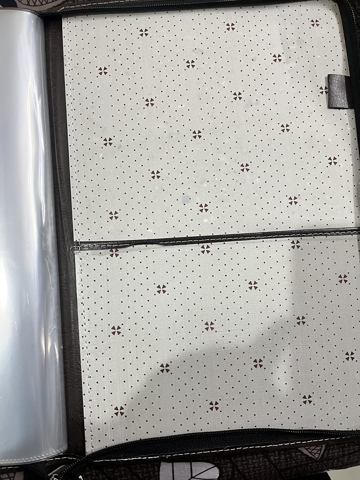 SIDDHATVA PU Leather File Folder, Interview Portfolio Professional ...