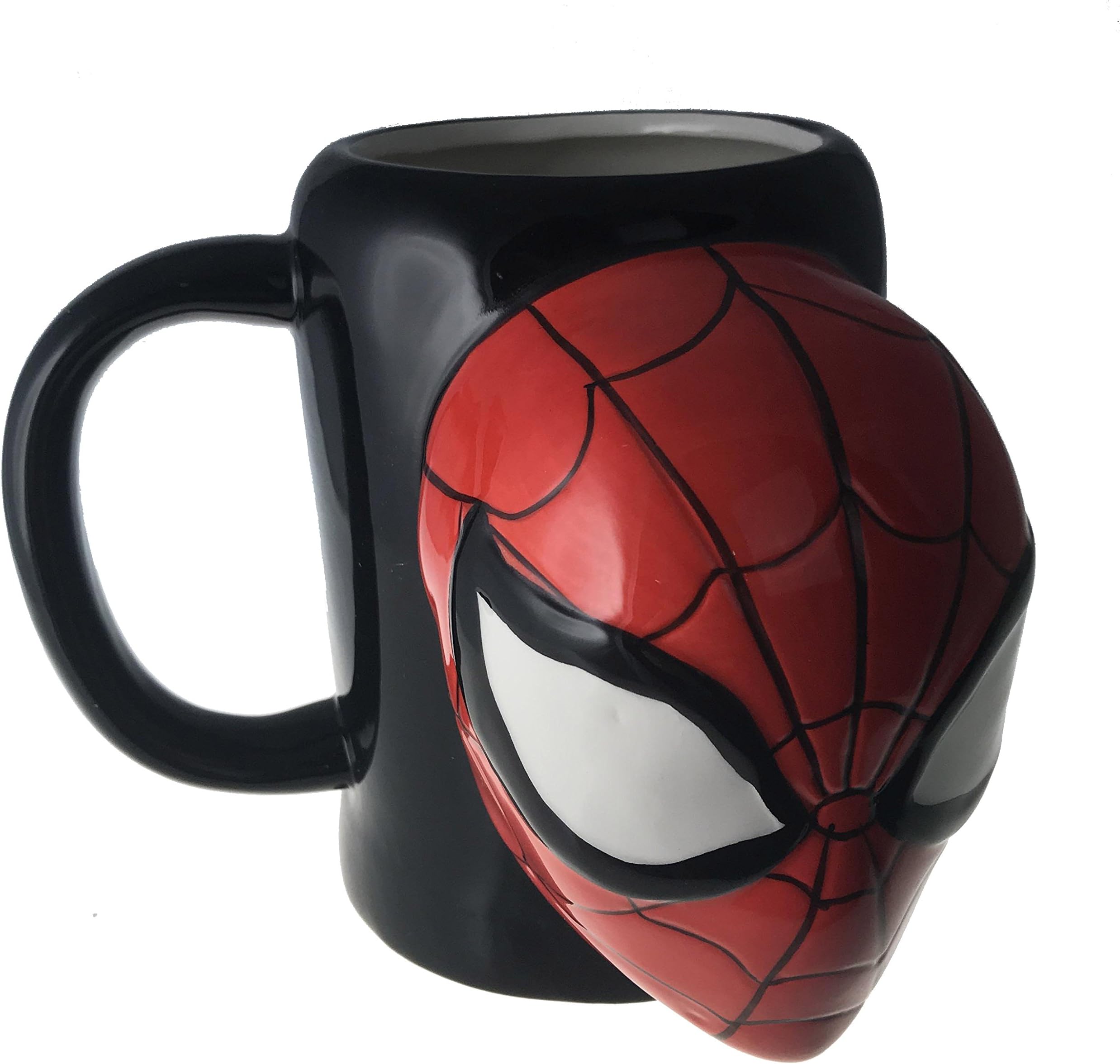 Amazon.com: Surreal Entertainment Spiderman 3-D Ceramic Sculpted Mug ...