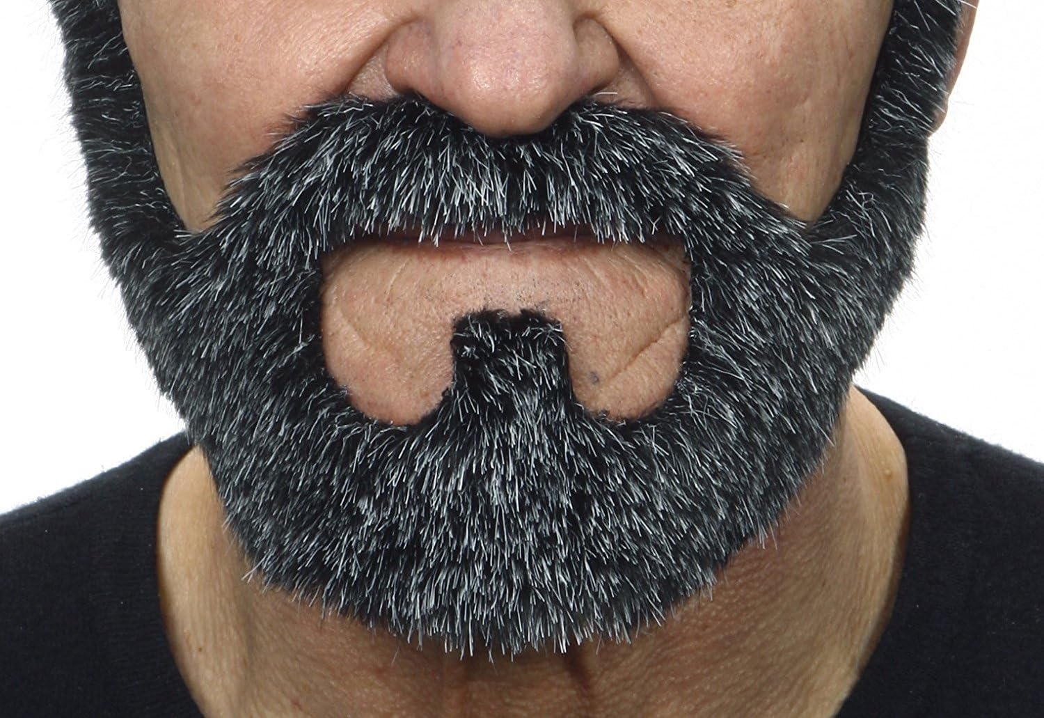 Amazon.com: Mustaches Self Adhesive Fake Beard, Novelty, On Bail False ...