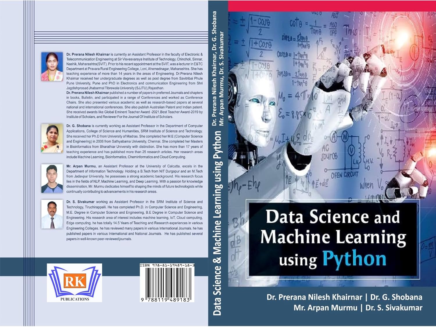 Data Science and Machine Learning using Phython : Dr. Prerana Nilesh ...
