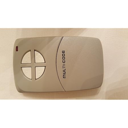 Multi-Code 4140 4-Button Visor Gate Garage Remote MultiCode 414001 ...