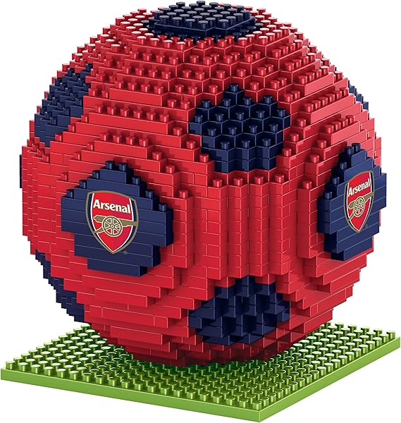 FOCO Officially Licensed Arsenal FC BRXLZ Bricks 3D Football ...