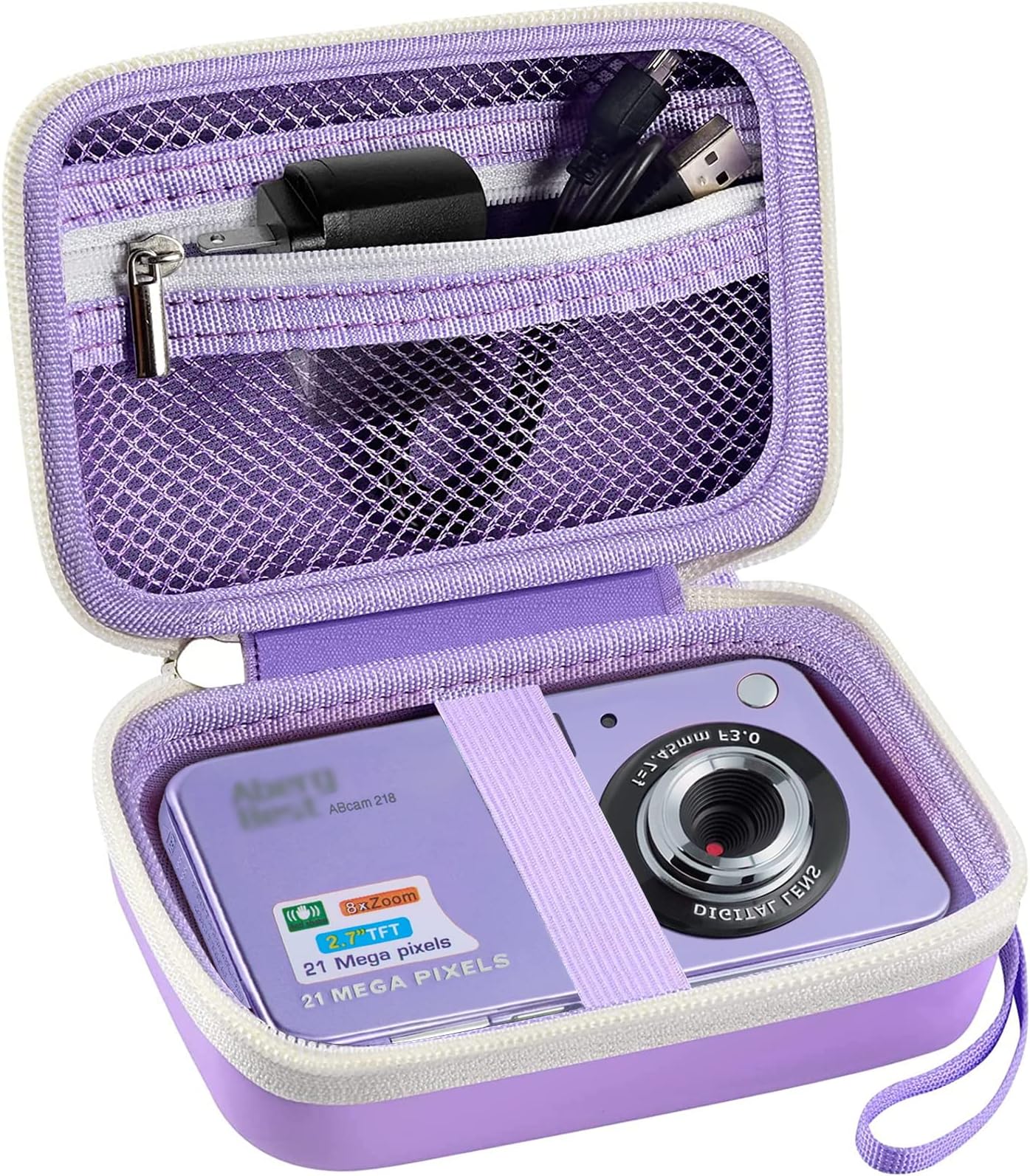 Amazon.com : WERJIA Kids Camera Case for CAMKORY/VAHOIALD/Nsoela ...