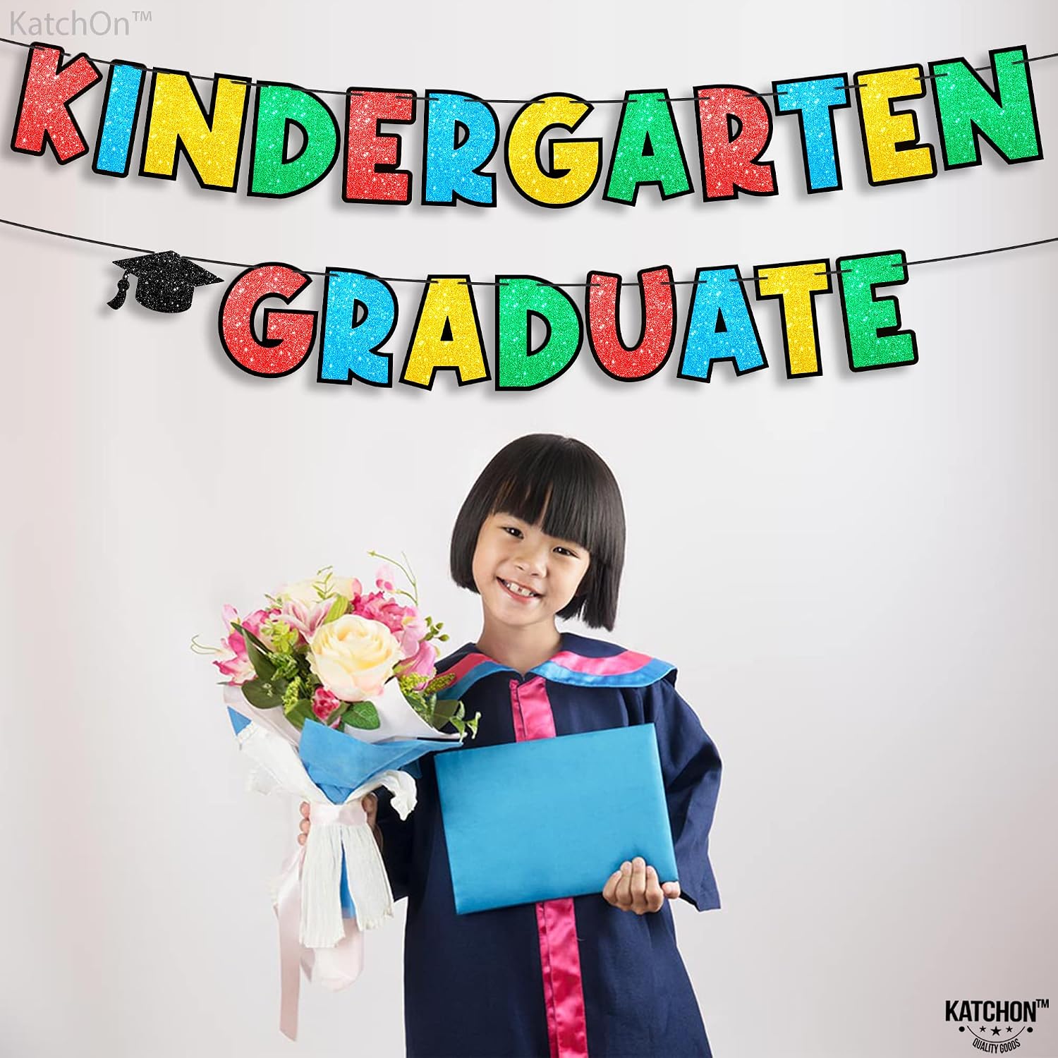 KatchOn Glitter Kindergarten Graduate Banner - 10 Australia | Ubuy