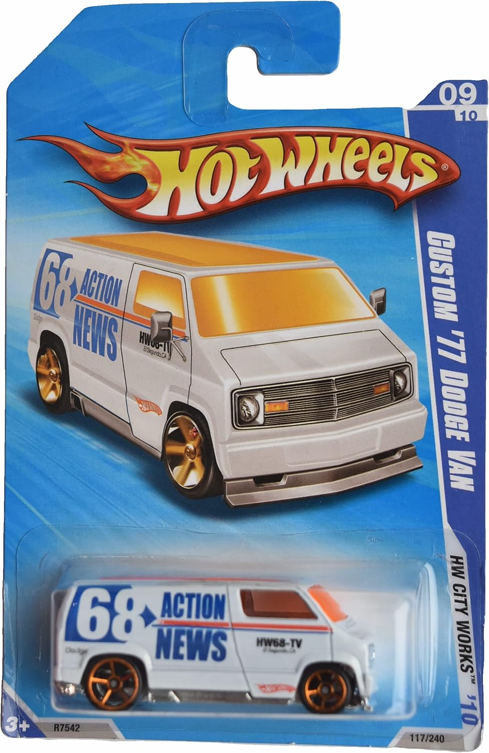Amazon.com: Hot Wheels Custom '77 Dodge Van : Arts, Crafts & Sewing