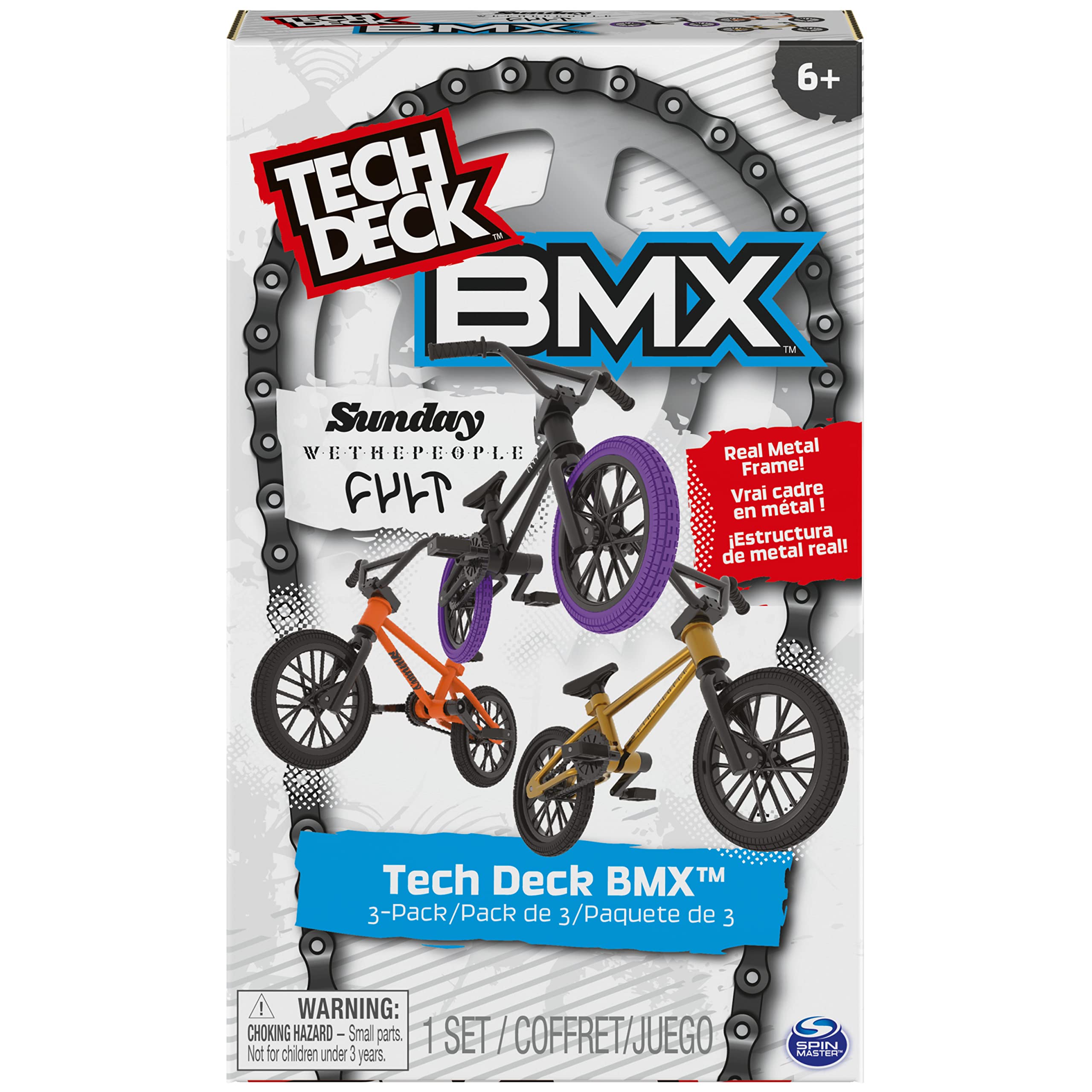 TECH DECK, BMX Finger Bike 3-...B09NLFHWY9 | Encarguelo.com