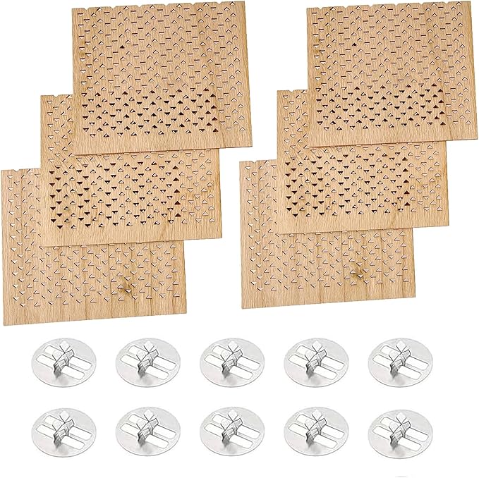 Amazon.com: 6Pcs 2.75x2.36 Inch Wooden Candle Wicks for DIY Candle ...